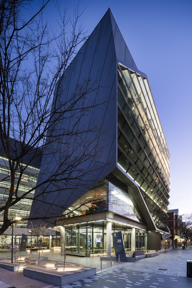 Jeffrey Smart Building, University of South Australia by John Wardle ...