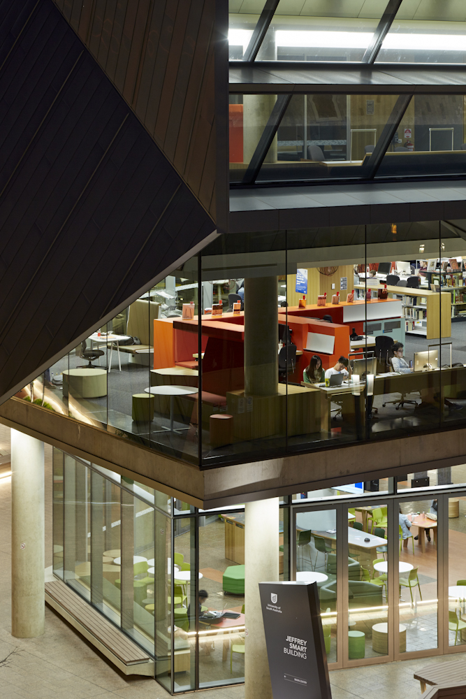 Jeffrey Smart Building, University of South Australia by John Wardle ...