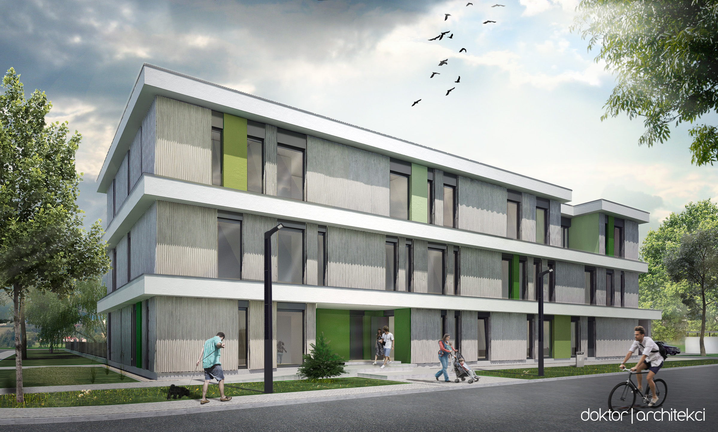 MFB_MULTI FUNCTIONAL BUILDING by DOKTOR ARCHITECTS - Architizer