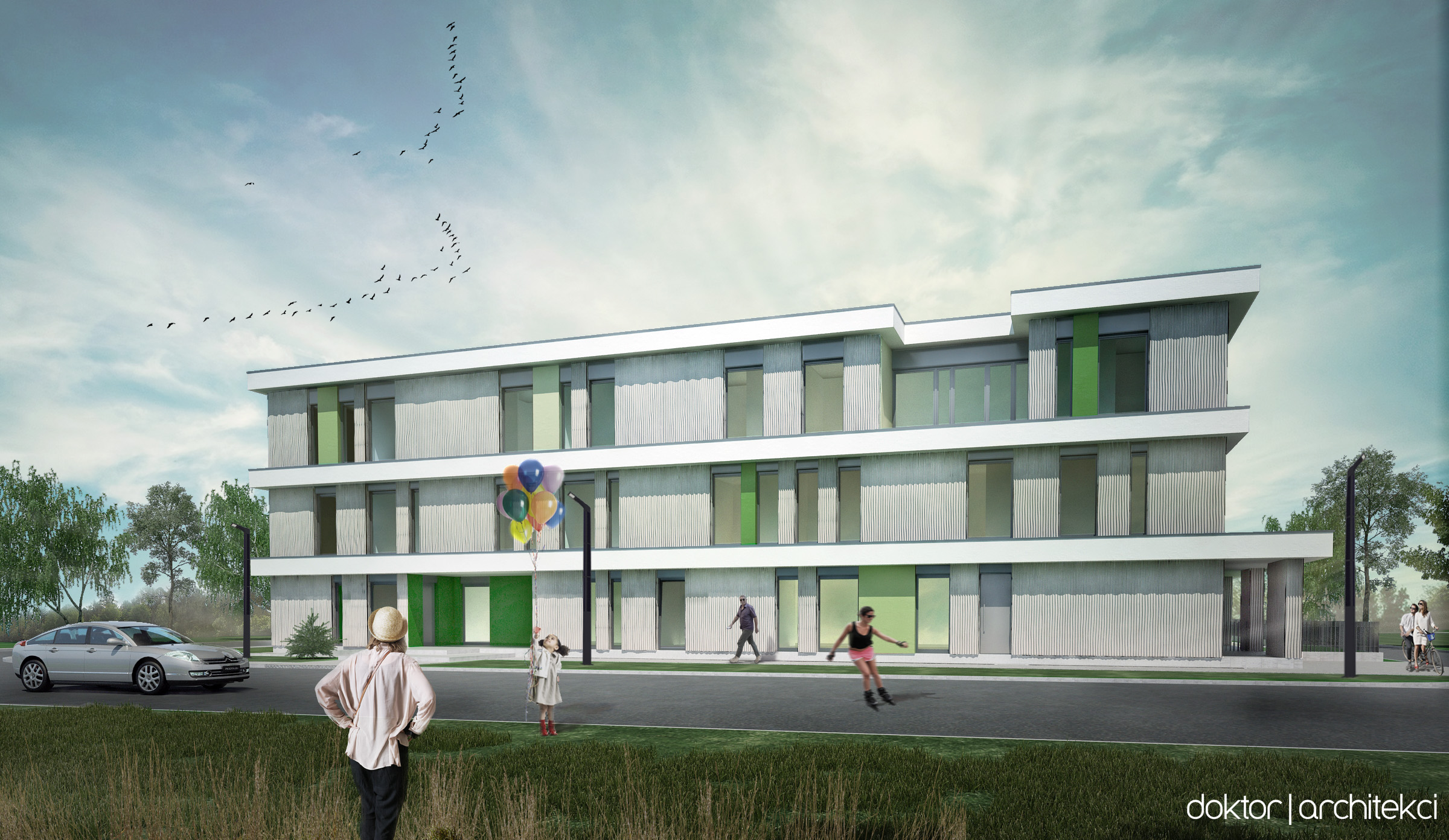 MFB_MULTI FUNCTIONAL BUILDING by DOKTOR ARCHITECTS - Architizer