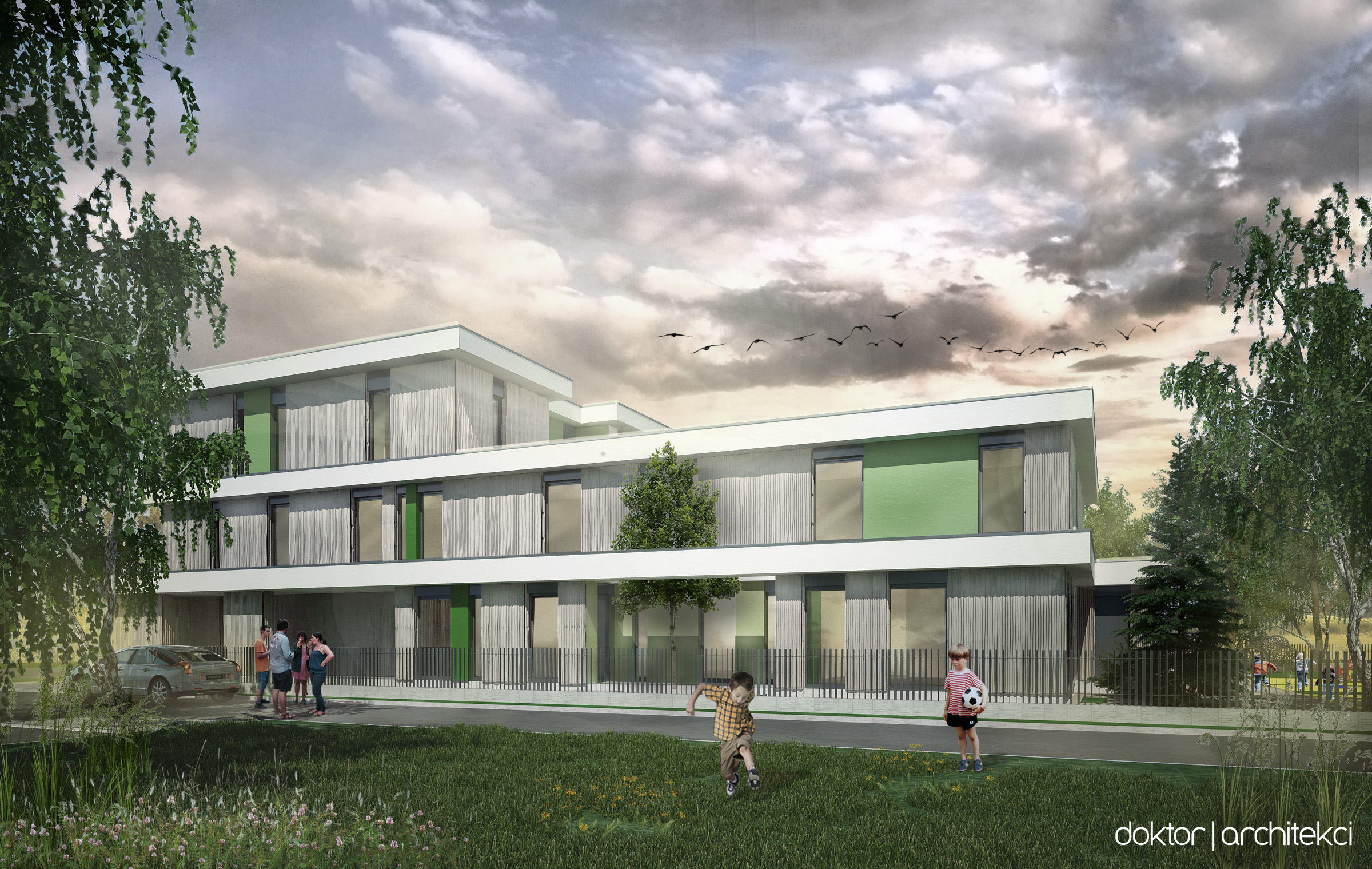 MFB_MULTI FUNCTIONAL BUILDING by DOKTOR ARCHITECTS - Architizer