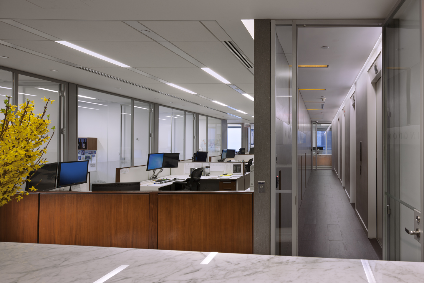 Offices of Financial Services Firm by Pier, Fine Associates - Architizer