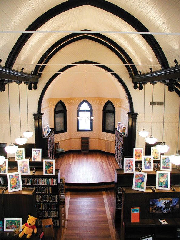 Round Top Family Library by Sentient Architecture, LLC; dba Truehome ...