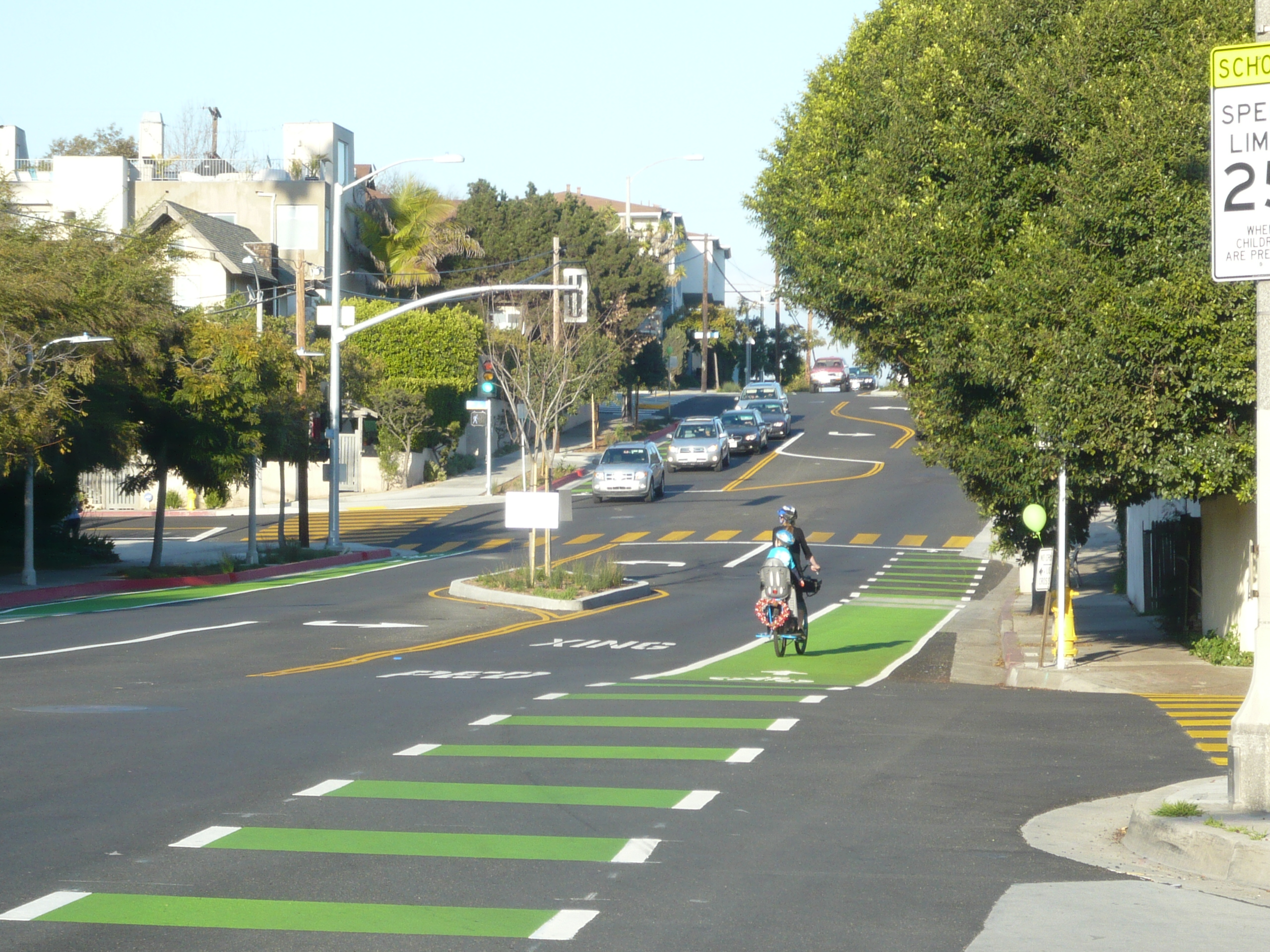 Ocean Park Boulevard Complete Green Street by John Kaliski Architects ...