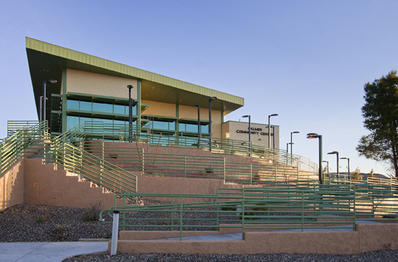 Idea 1216003: Rainbow Acres Community Center by StudioWolff in Camp ...