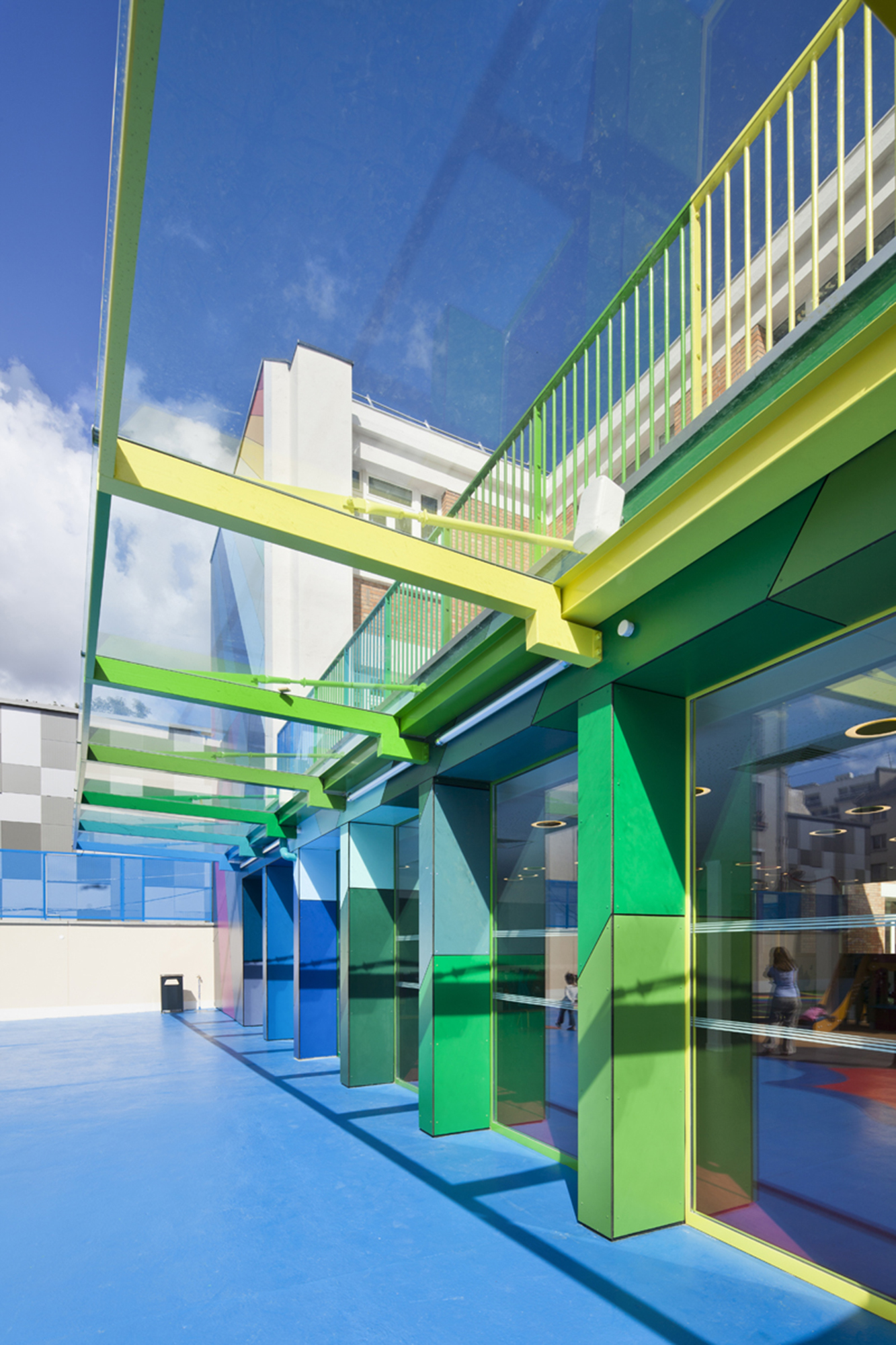 Ecole maternelle Pajol by Olivier Palatre architectes - Architizer