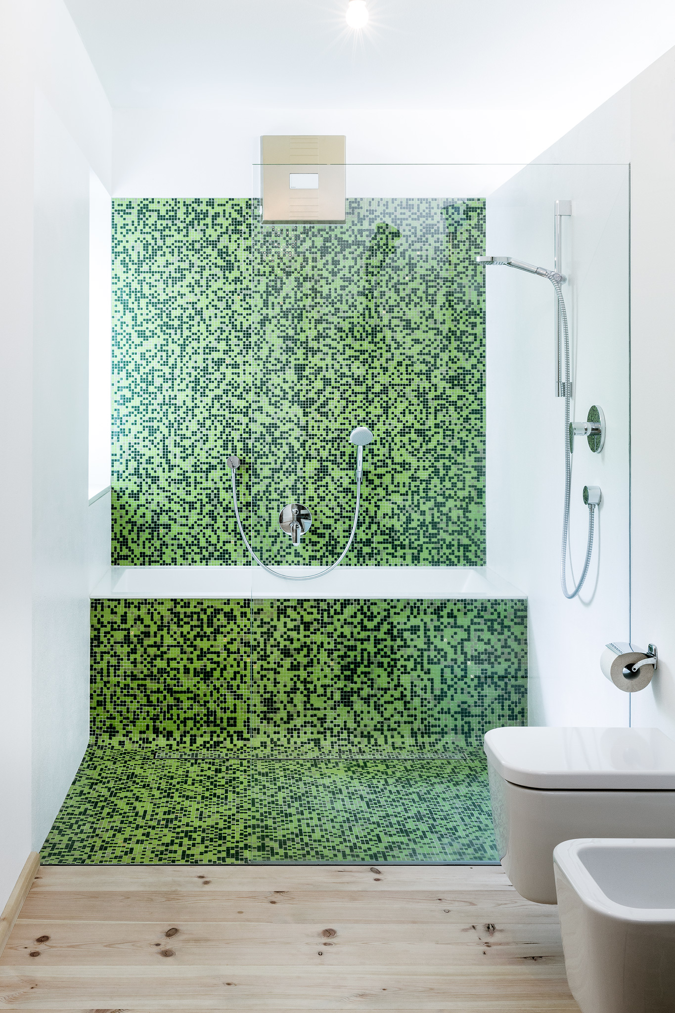 GREEN & BLUE - 2 Bathrooms by Messner Architects - Architizer
