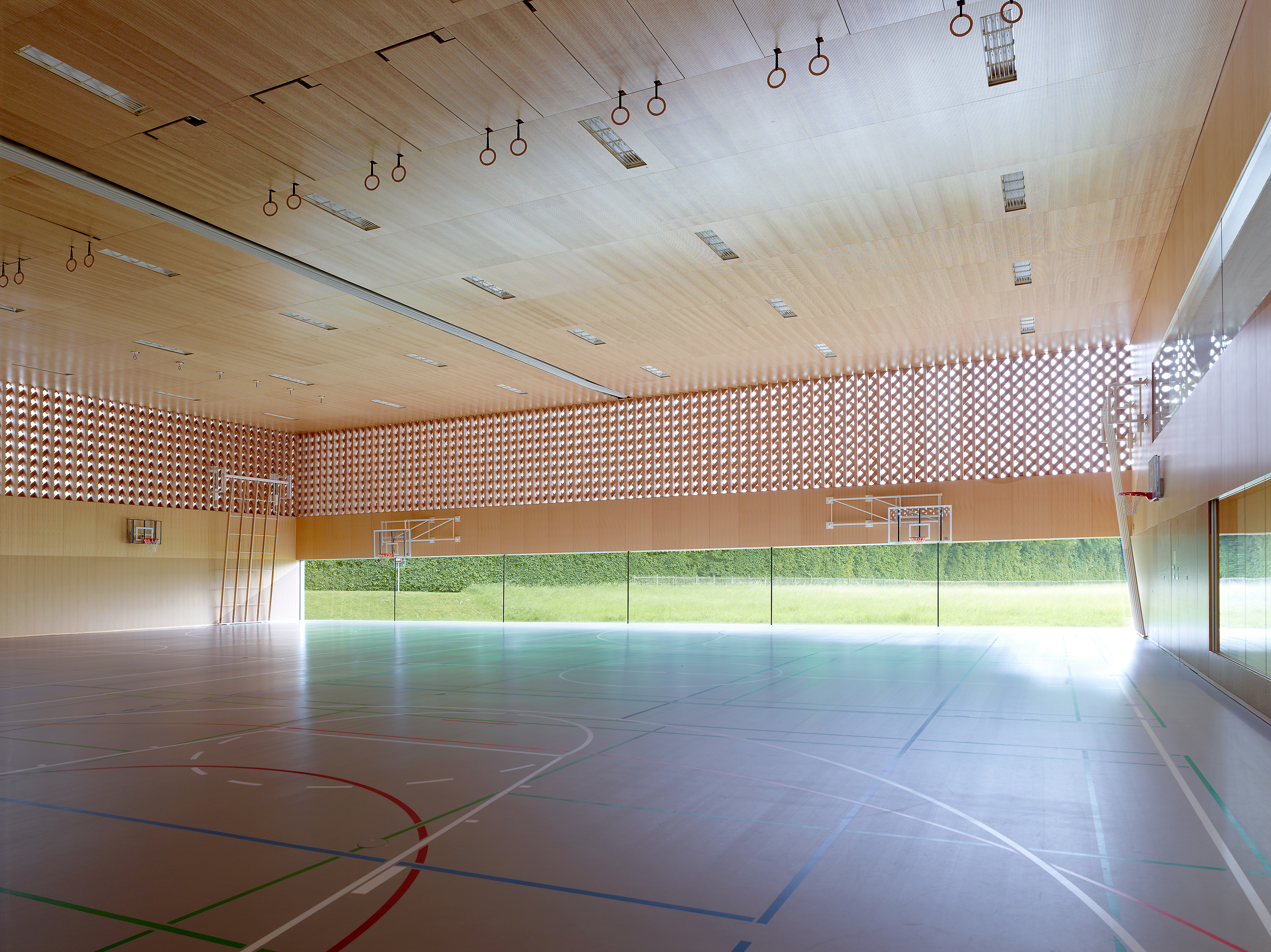 Idea 1219590: Dual sports hall by Graeme Mann & Patricia Capua Mann ...