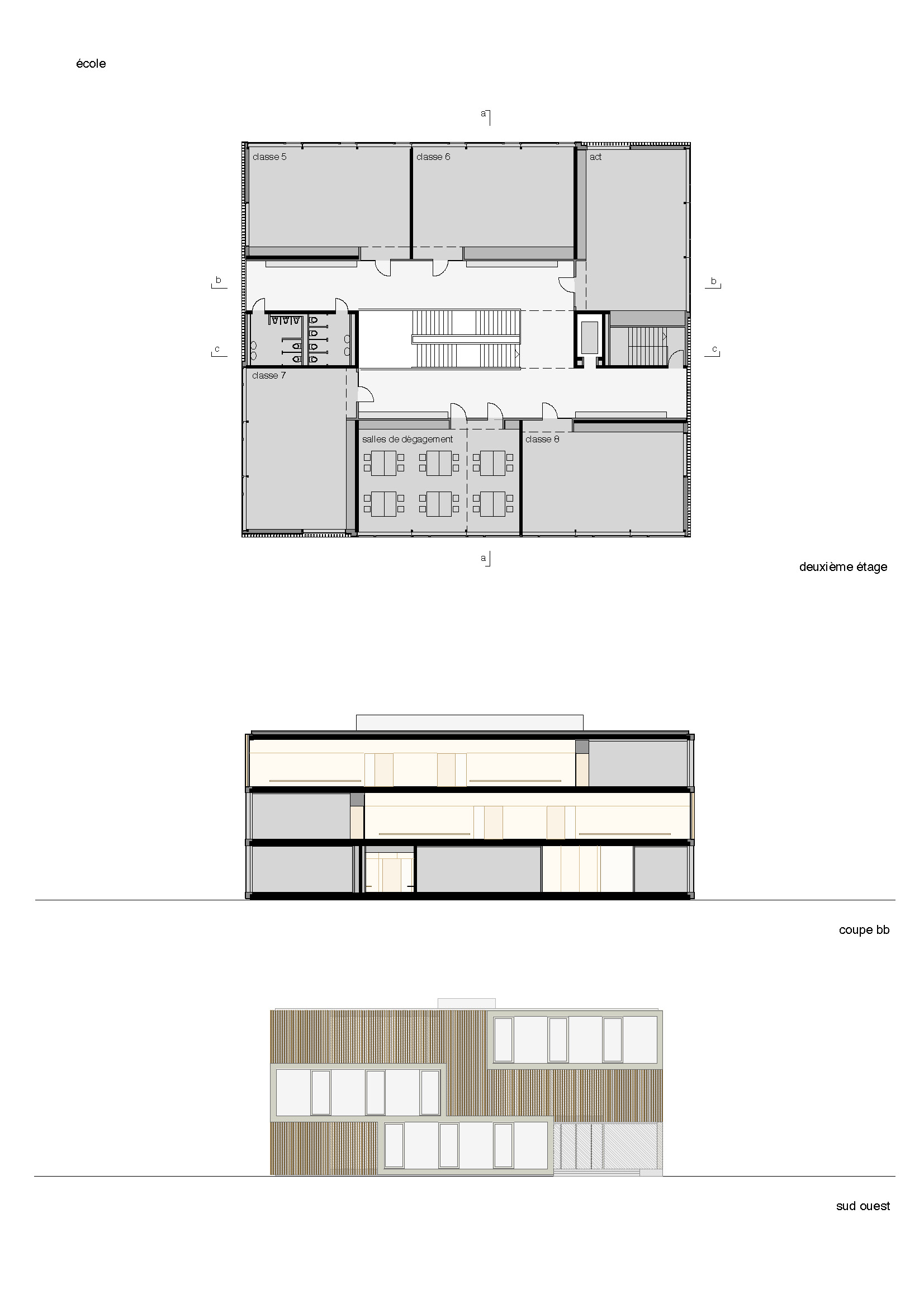 Idea 1219633: School “Le Marais du Billet” by Graeme Mann & Patricia ...