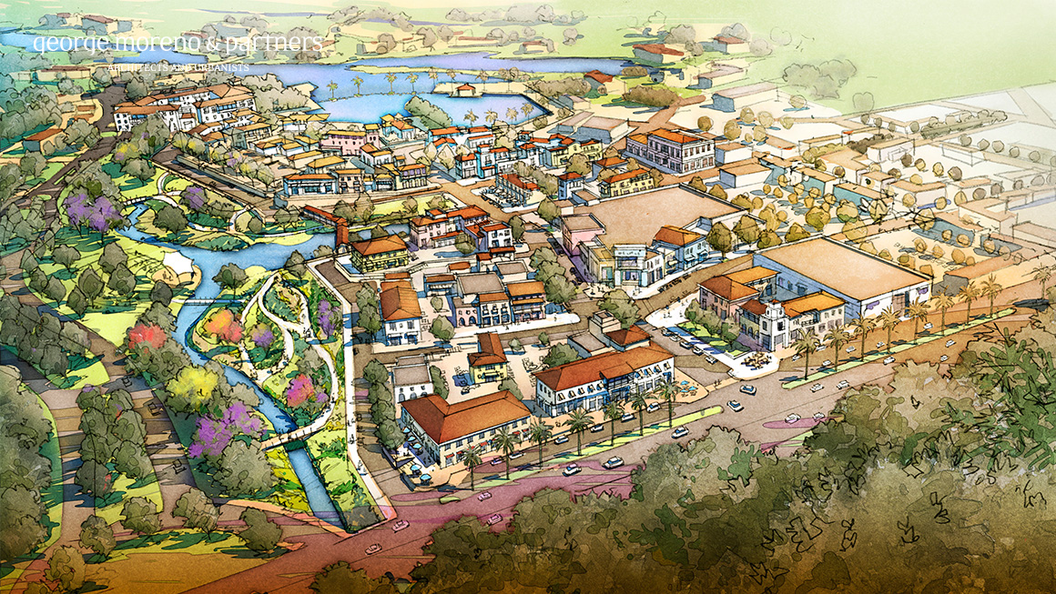 Las Tablas Town Center by George Moreno & Partners - Architizer