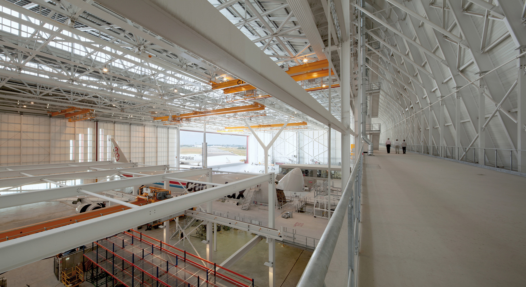 CARGOLUX WIDE-BODY AIRCRAFT MAINTENANCE CENTER by JFS Architectes ...