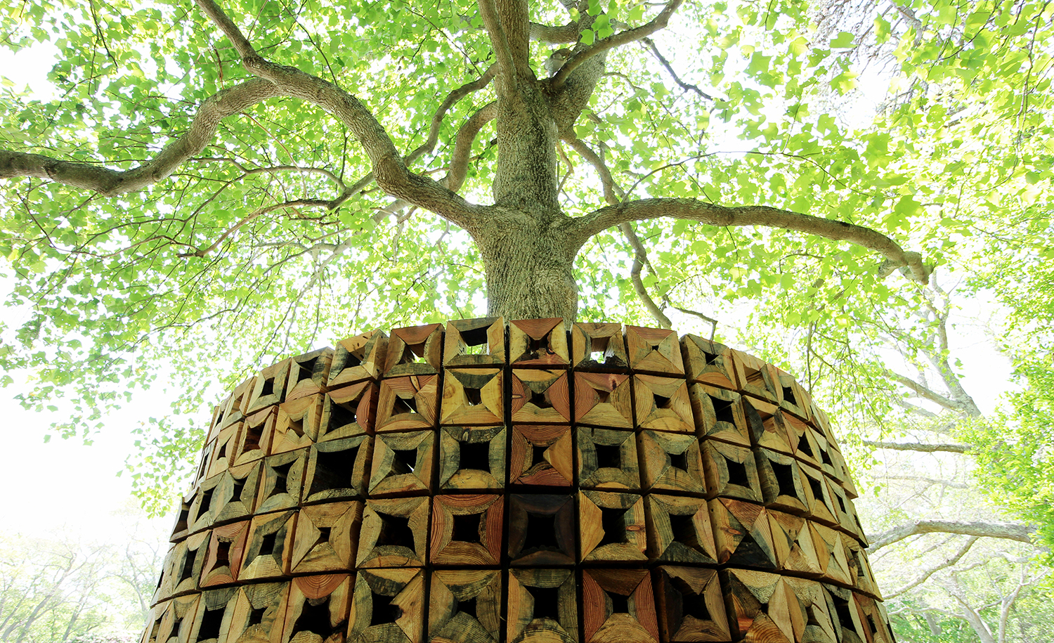 Conversation Plinth: Indiana Hardwood CLT project by ikd - Architizer