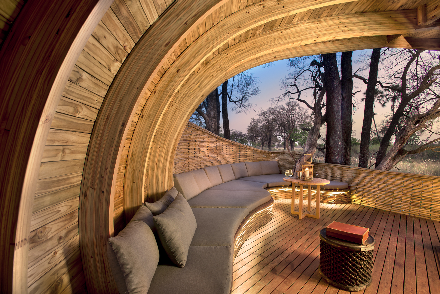 Sandibe Okavango Safari Lodge by Nicholas Plewman Architects, Michaelis ...