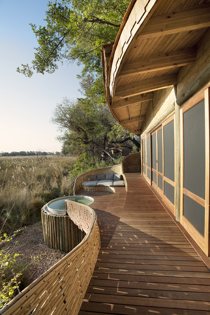 Sandibe Okavango Safari Lodge by Nicholas Plewman Architects, Michaelis ...