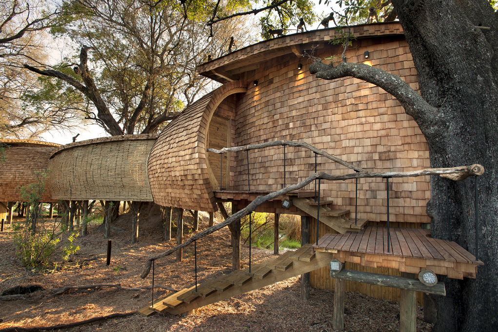Sandibe Okavango Safari Lodge by Nicholas Plewman Architects, Michaelis ...