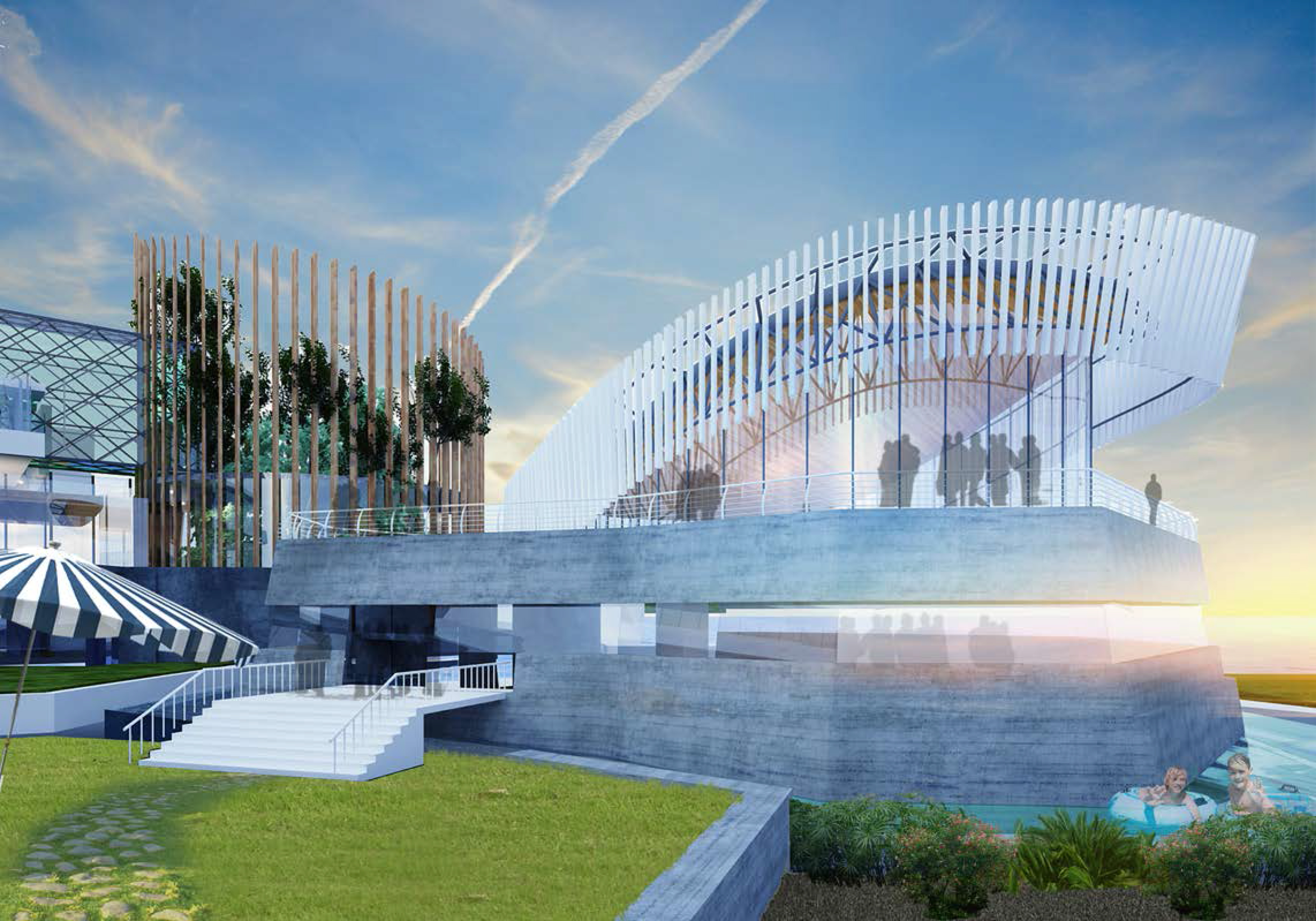 OEA Order of engineers and Architects beach club by Mike kamel ...