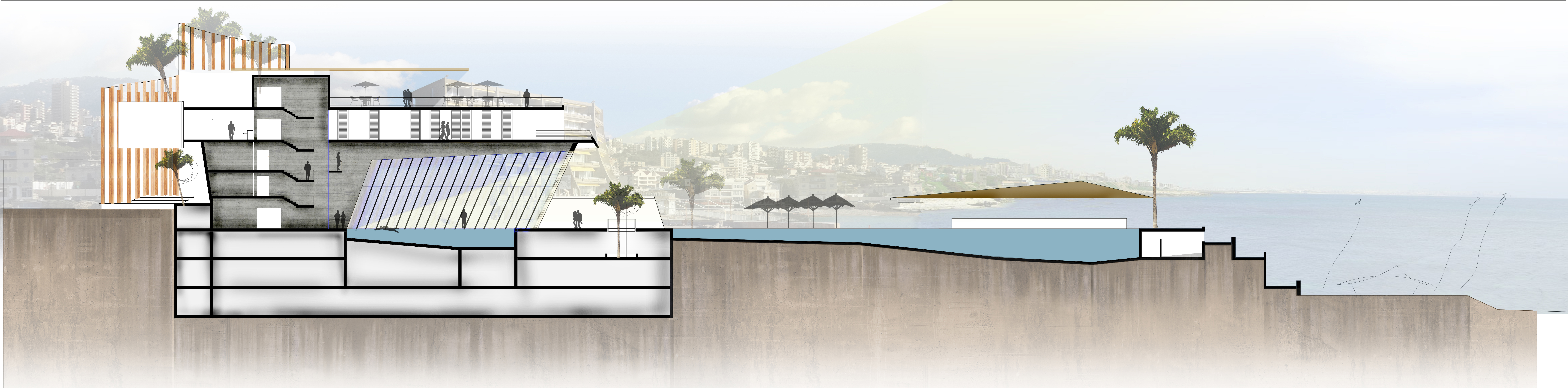 OEA Order of engineers and Architects beach club by Mike kamel ...