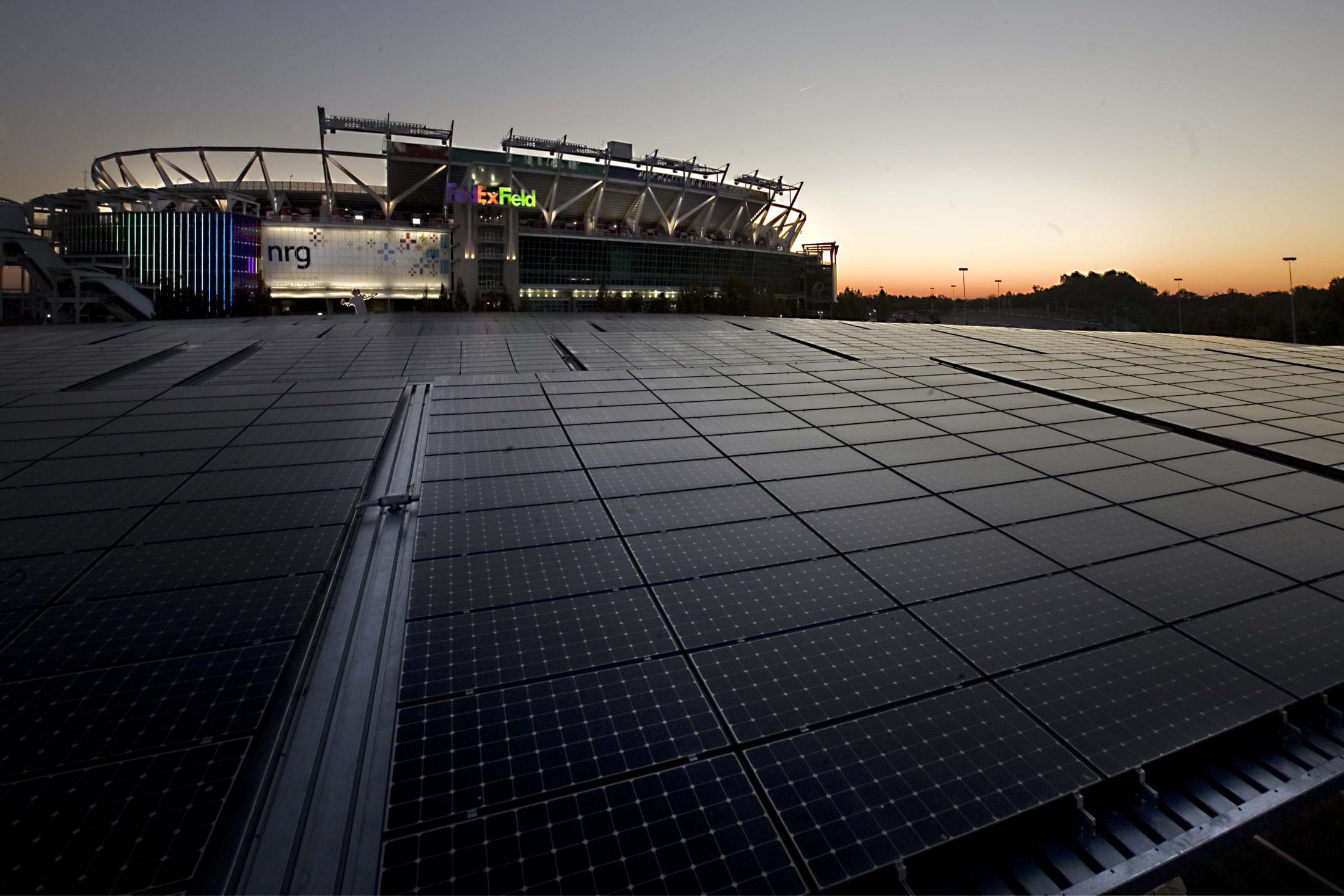 FedExField Solar Array by DLR Group - Architizer