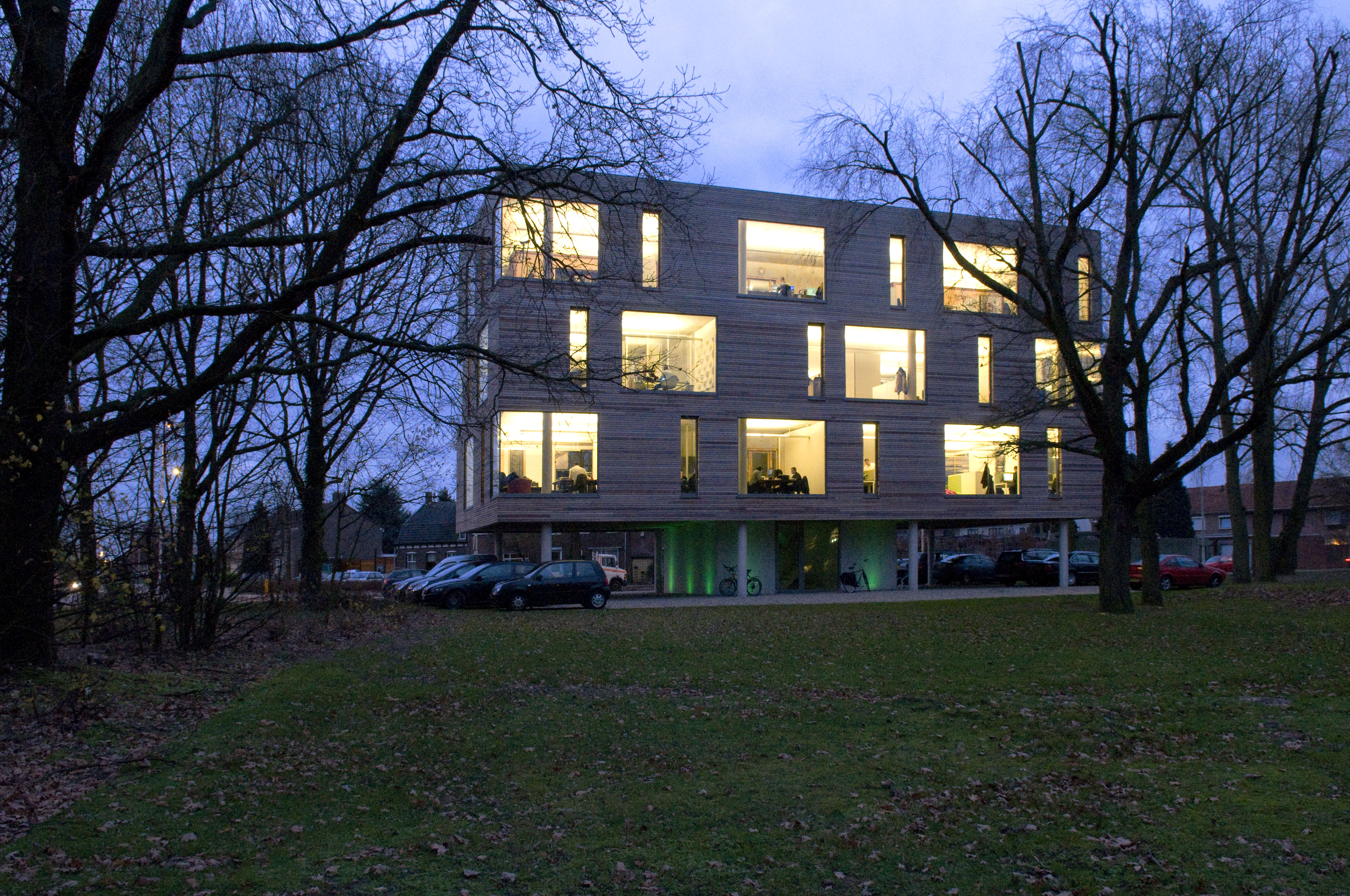 Our own office between the trees by WillemsenU - Architizer