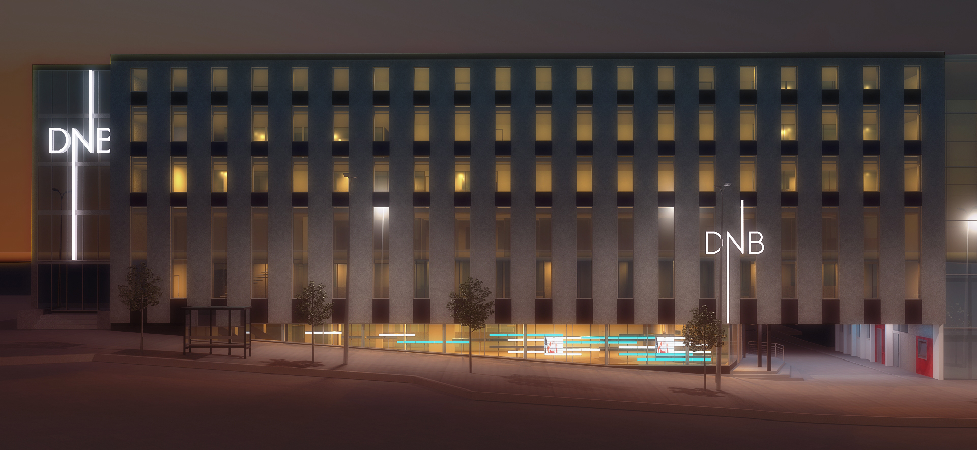 DNB Flagship Branch Stavanger by SBI Design as - Architizer