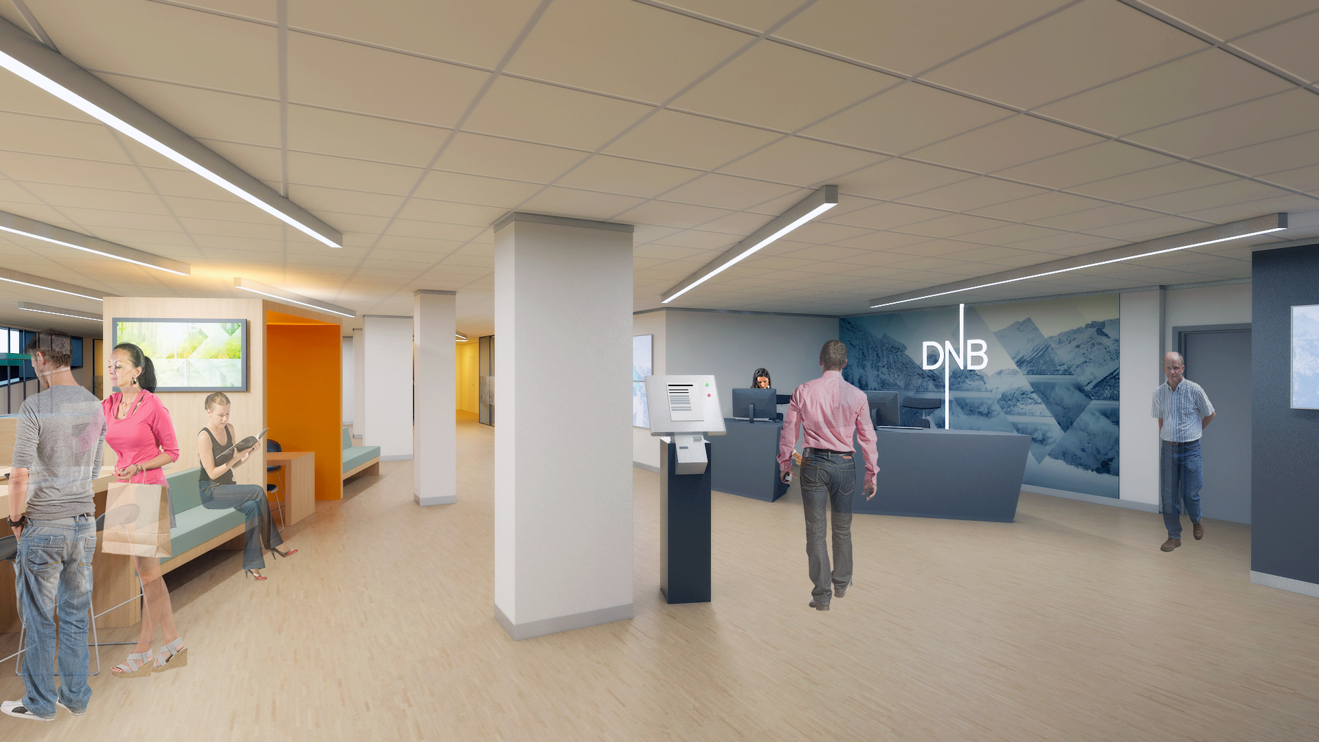 DNB Flagship Branch Stavanger by SBI Design as - Architizer