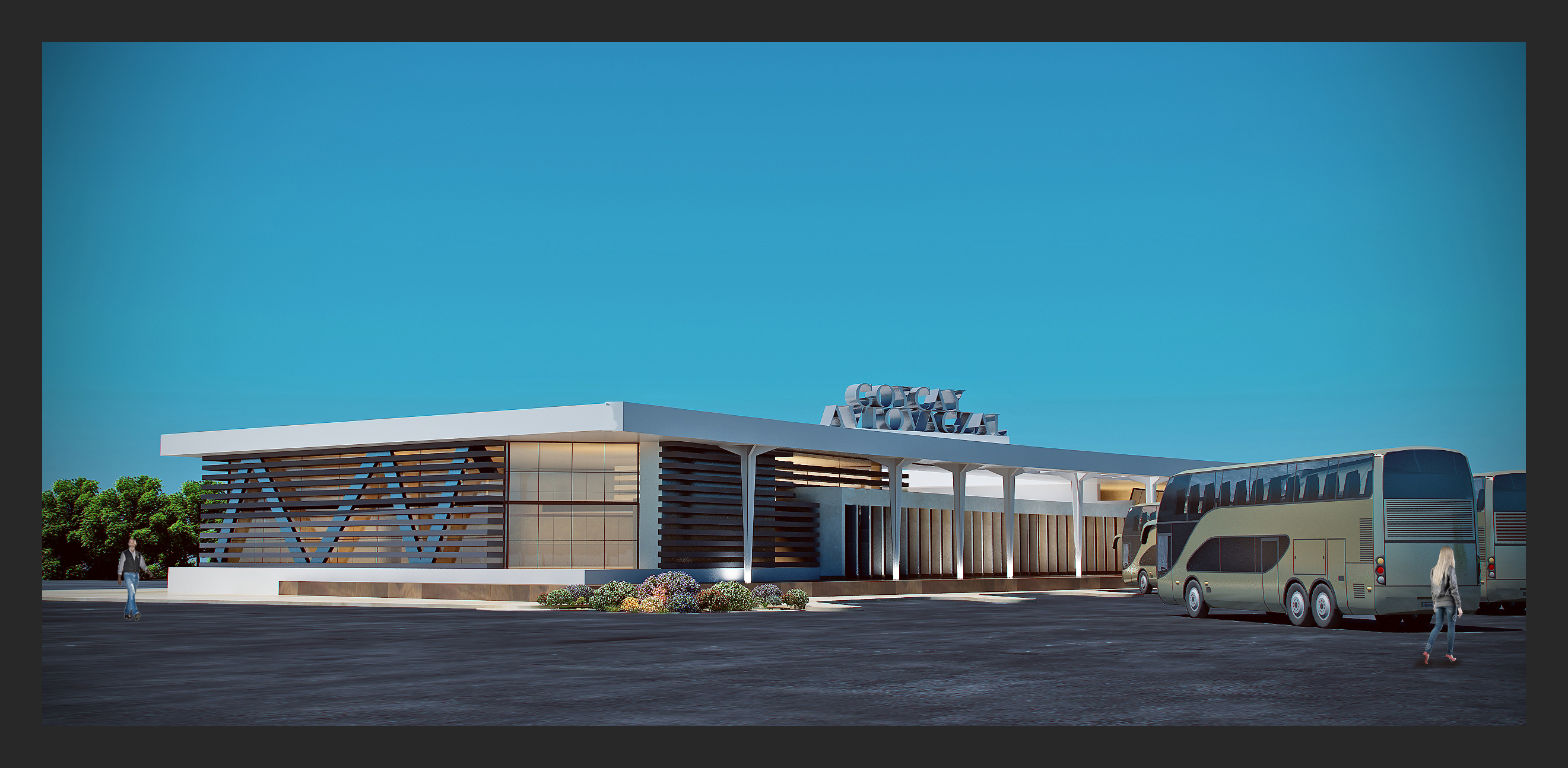 bus station by architectural an design centre - Architizer