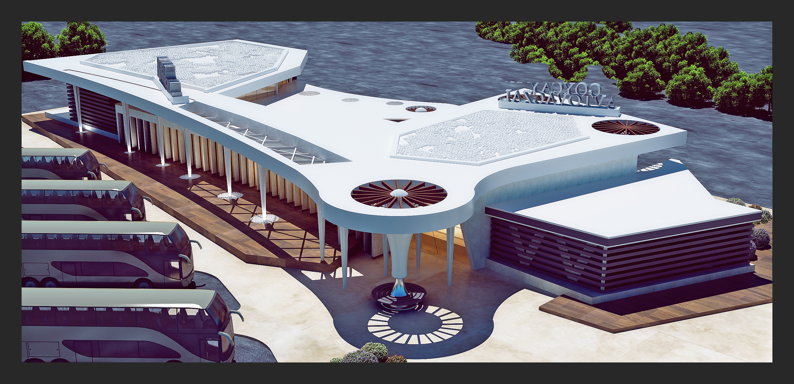 bus station by architectural an design centre - Architizer