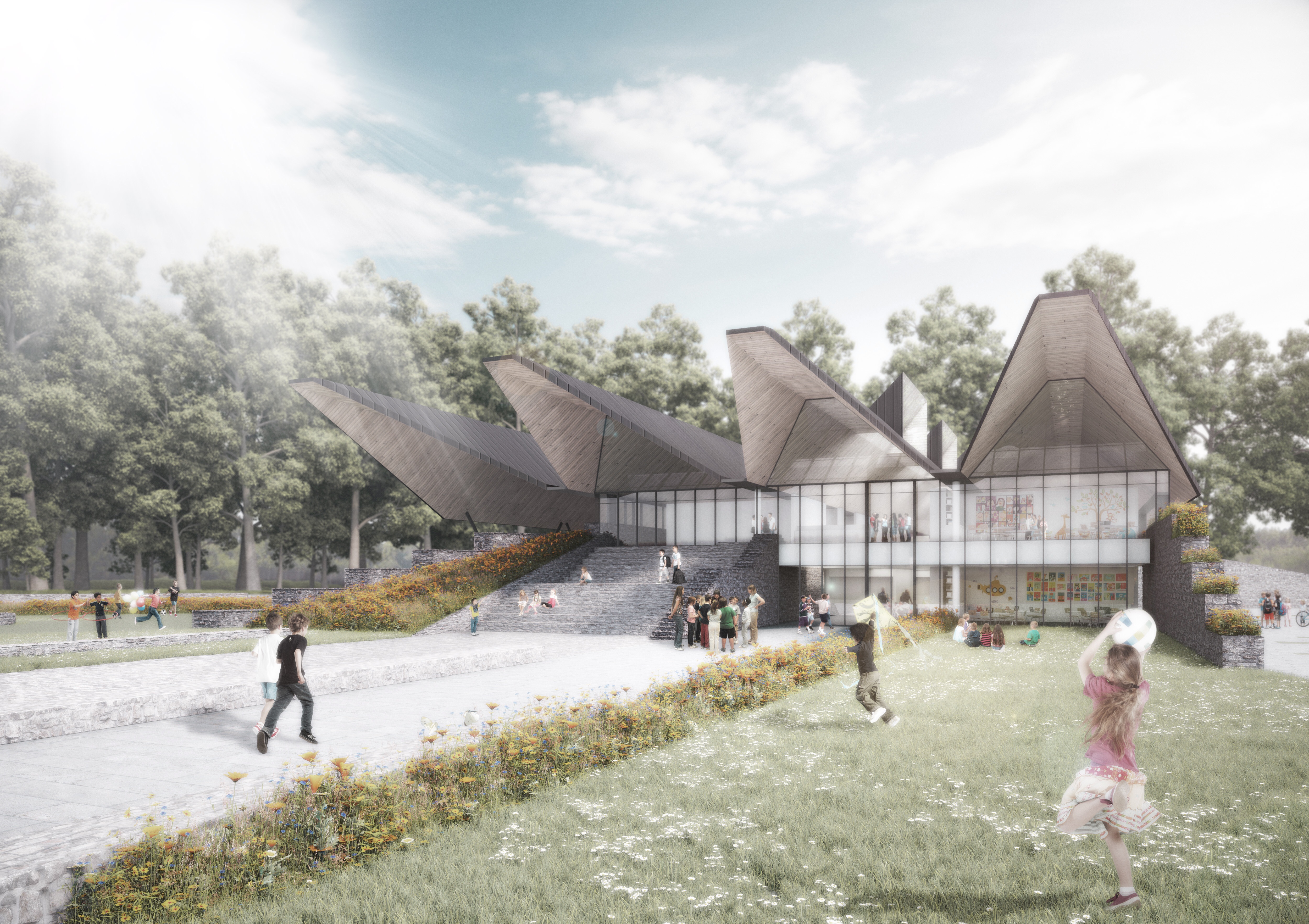 Scottish Borders Primary School by Stallan-Brand Architecture + Design ...