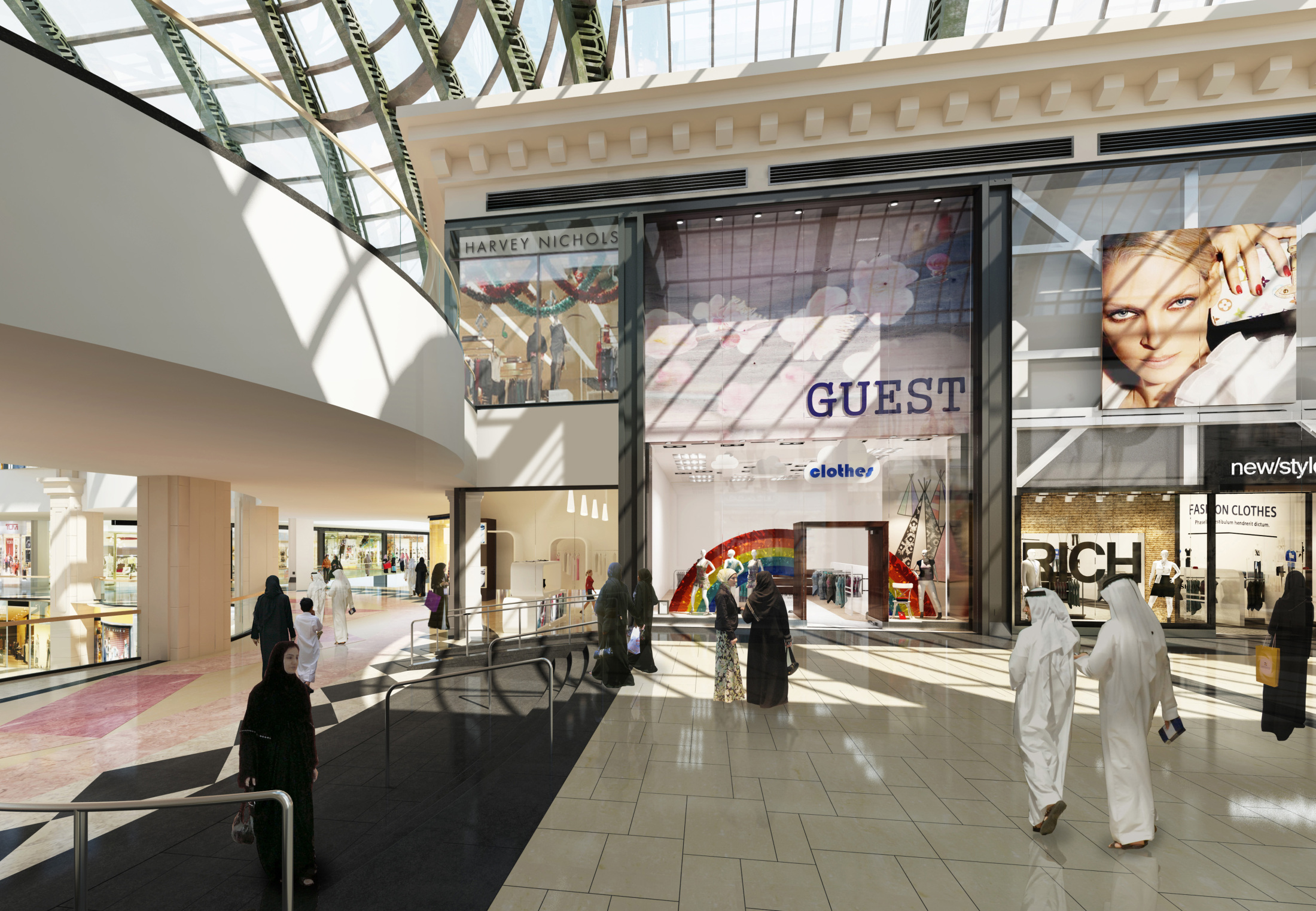 Mall of the Emirates Expansion by DLR Group - Architizer