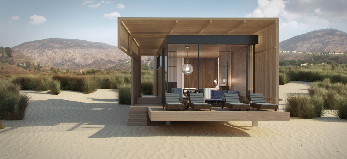 Beach Cabana by Guerin Glass Architects - Architizer