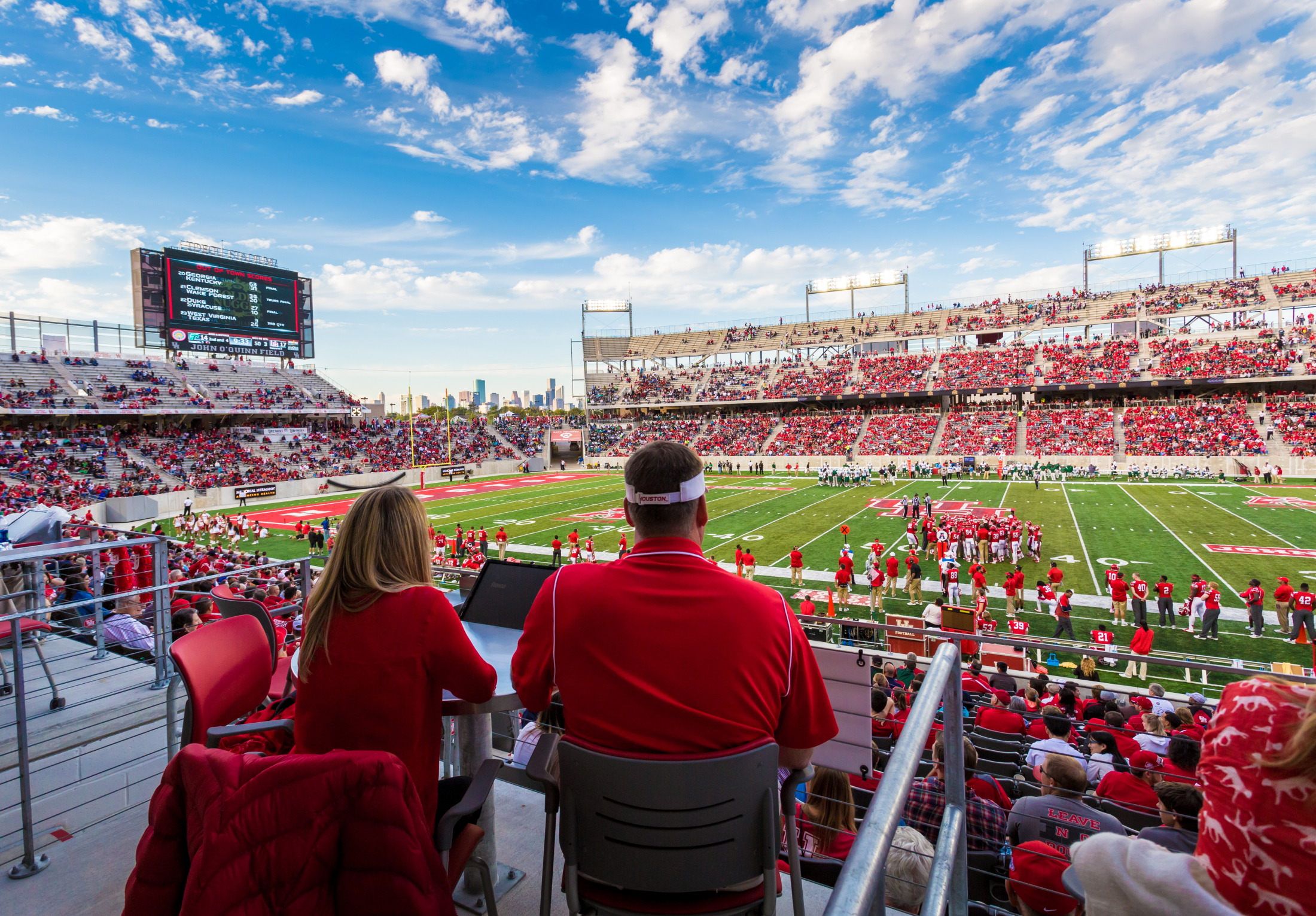 John O'Quinn Field at TDECU Stadium, University of Houston by DLR Group ...