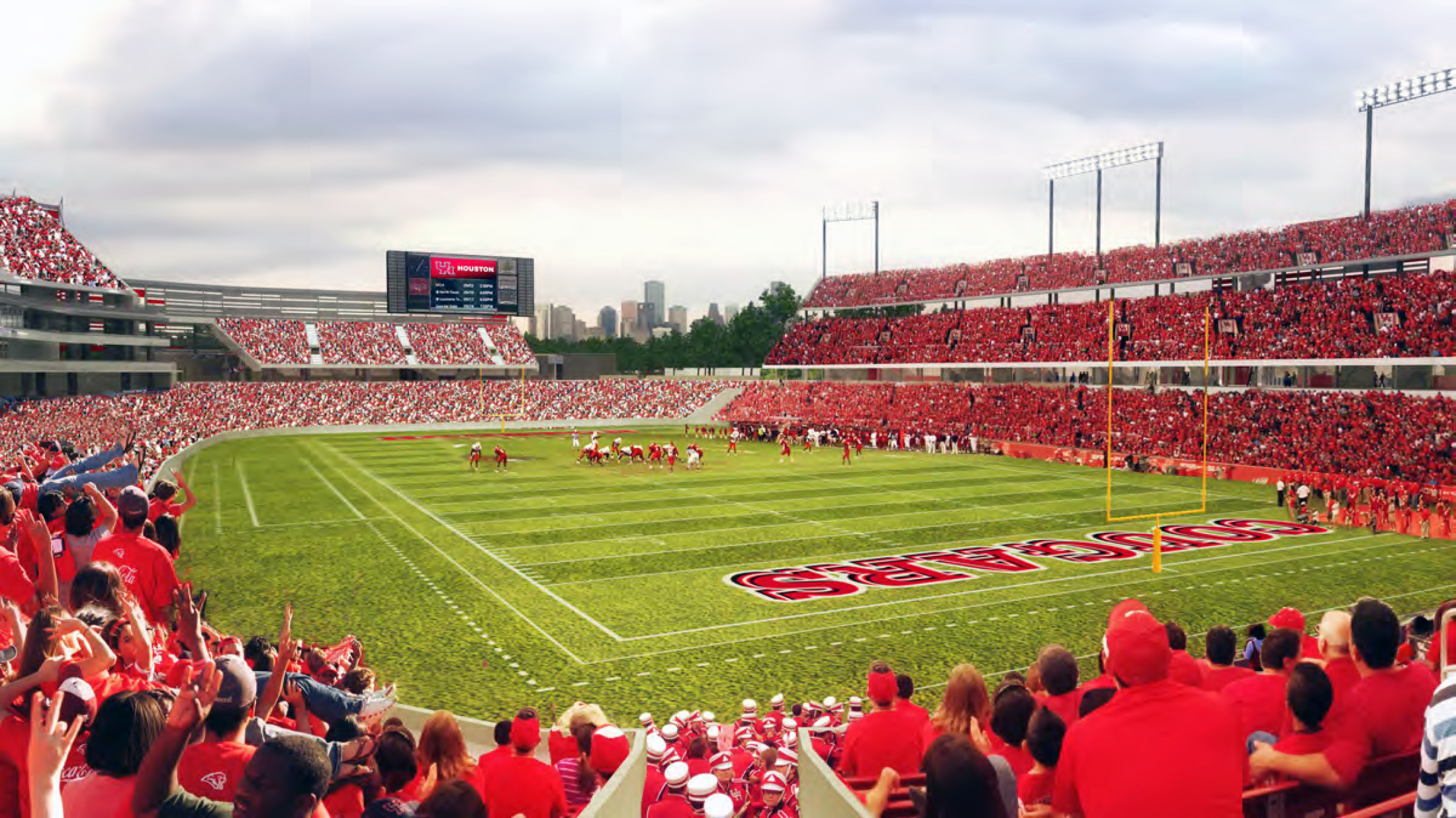John O'Quinn Field at TDECU Stadium, University of Houston by DLR Group ...