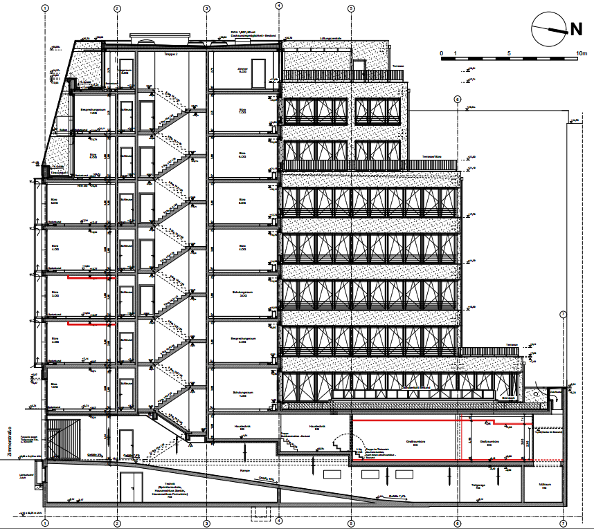 Conversion into a call centre building: Co-ordination of experts ...