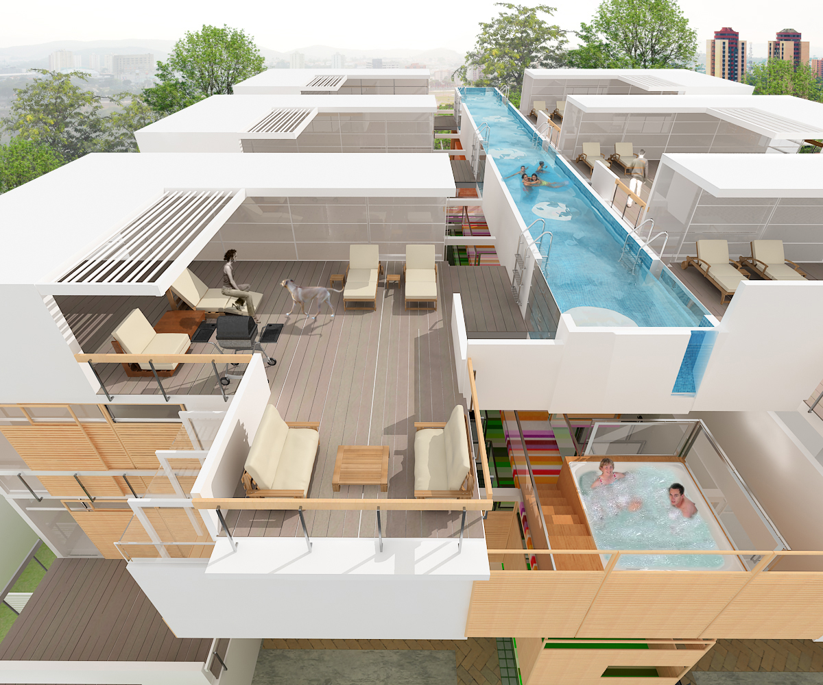 LAS TORRES MULTIFAMILY BUILDING: an oblique building by NMD | NOMADAS ...