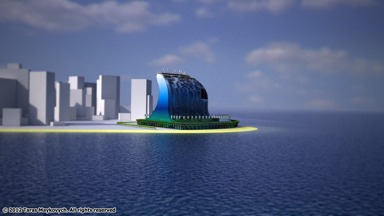 Wave Surfing Building by Taras3D - Architizer