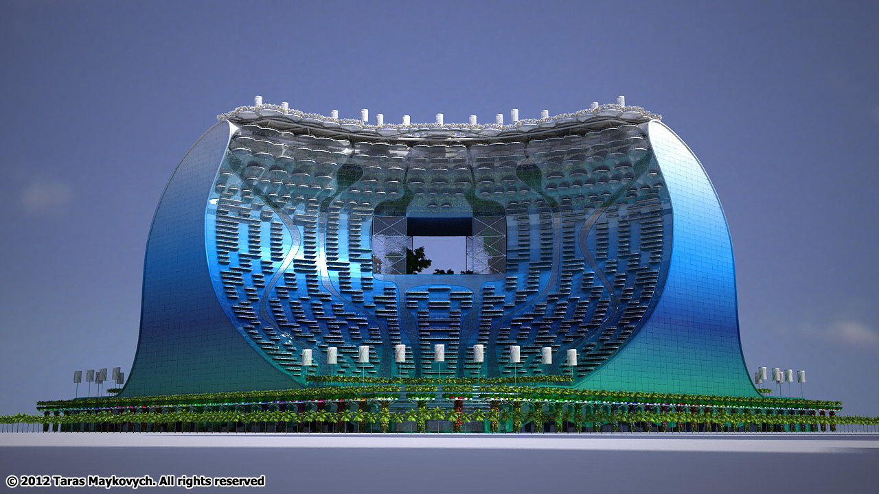 Wave Surfing Building by Taras3D - Architizer