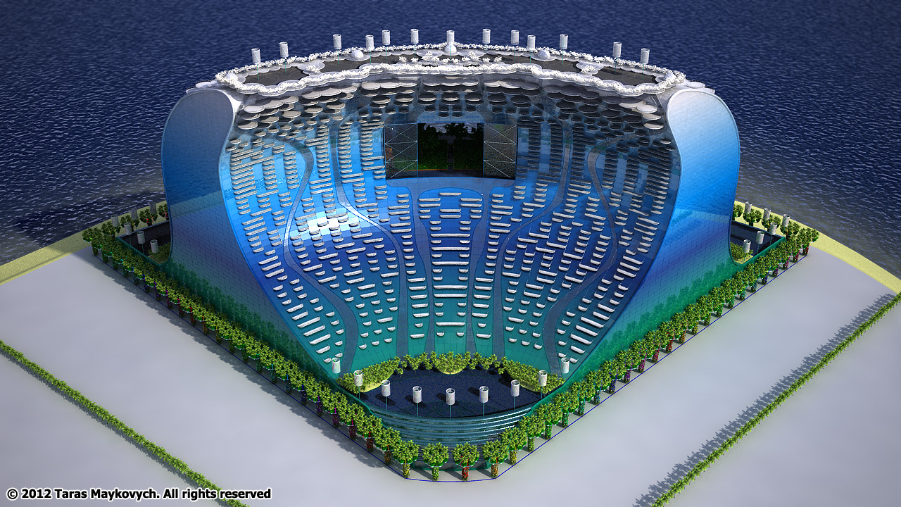 Wave Surfing Building by Taras3D - Architizer