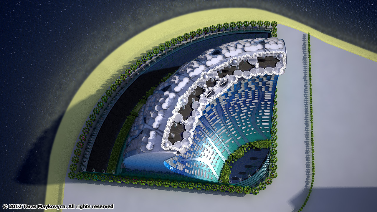 Wave Surfing Building by Taras3D - Architizer