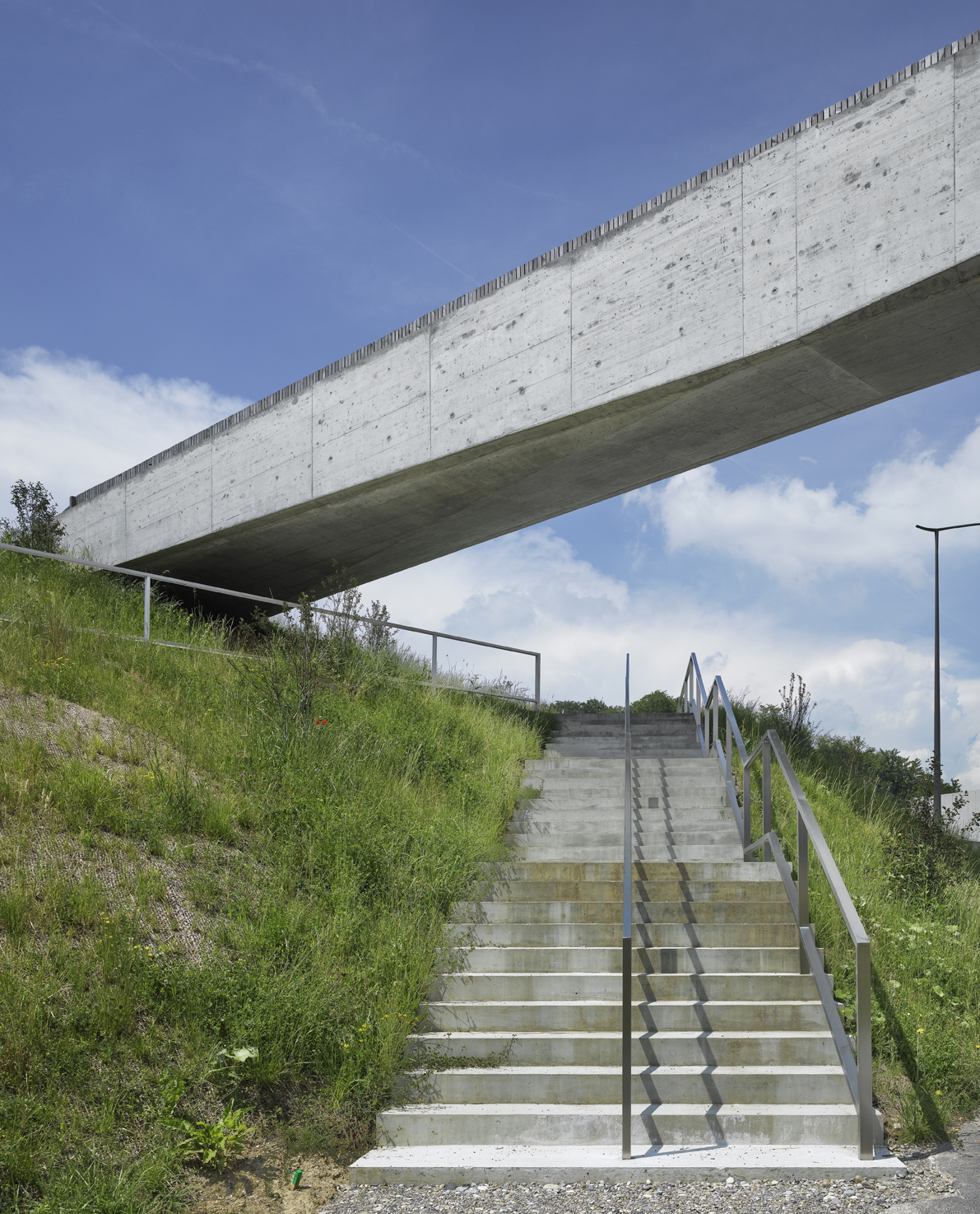 La Sallaz Footbridge by 2b architectes - Architizer