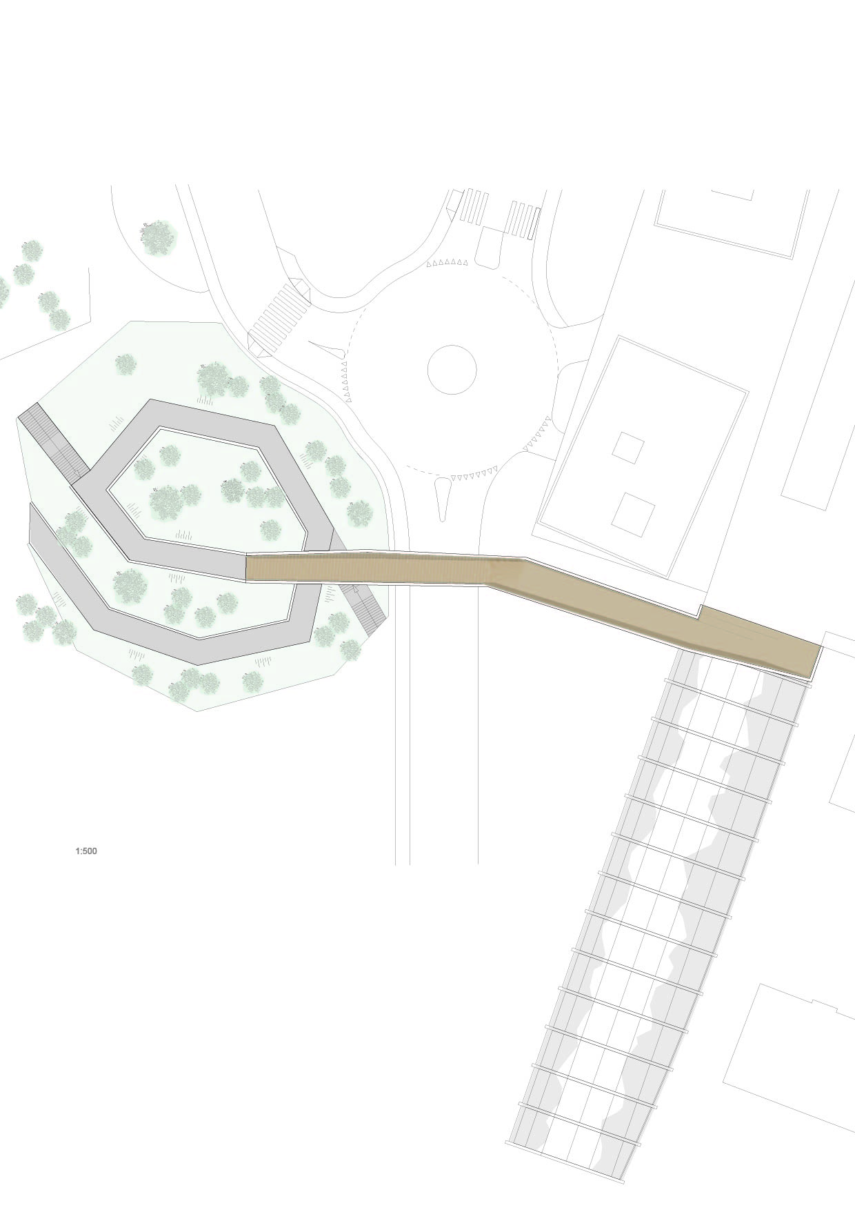 La Sallaz Footbridge by 2b architectes - Architizer