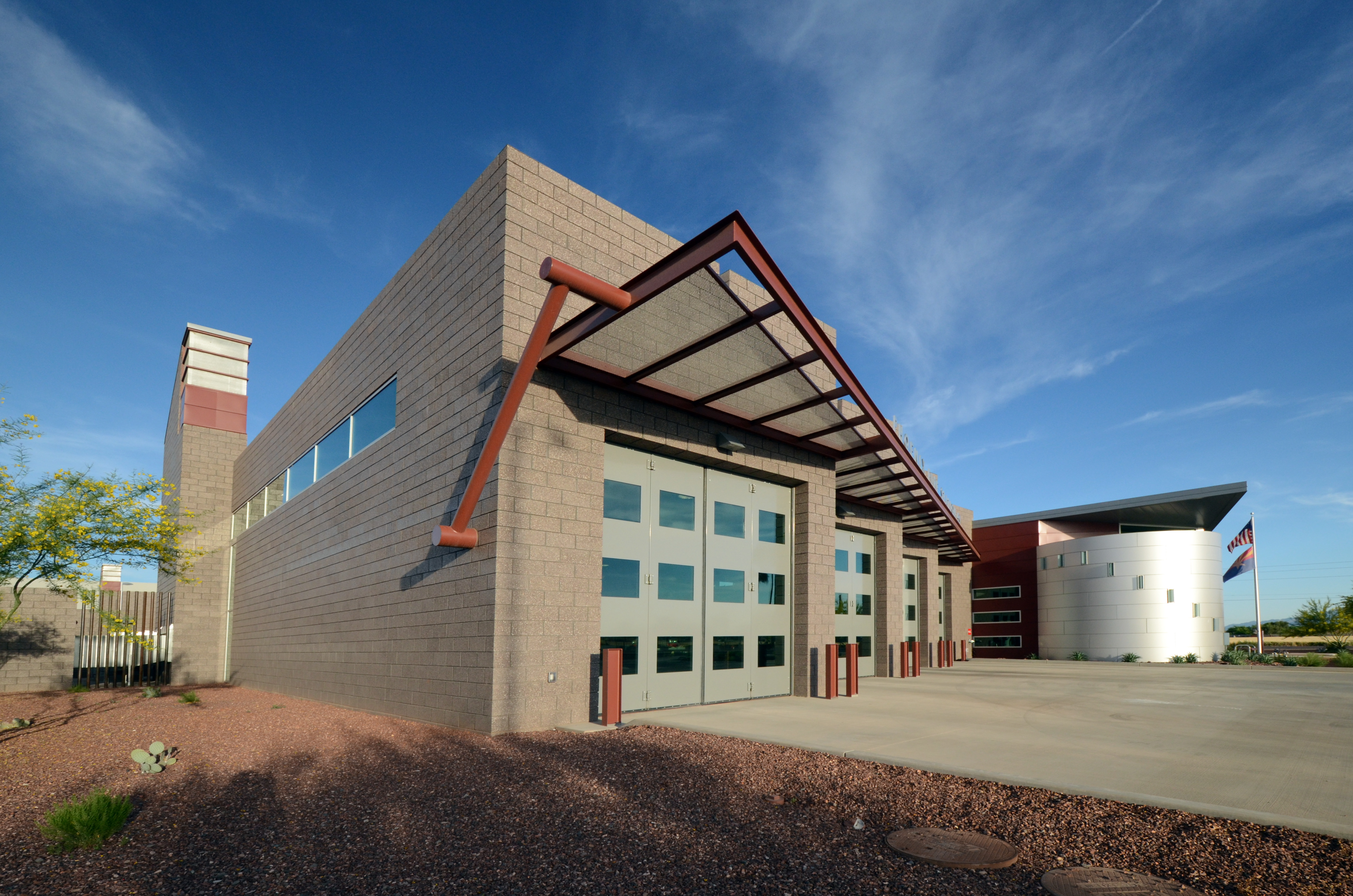 Phoenix Fire Station 59, LEED Platinum - Architizer