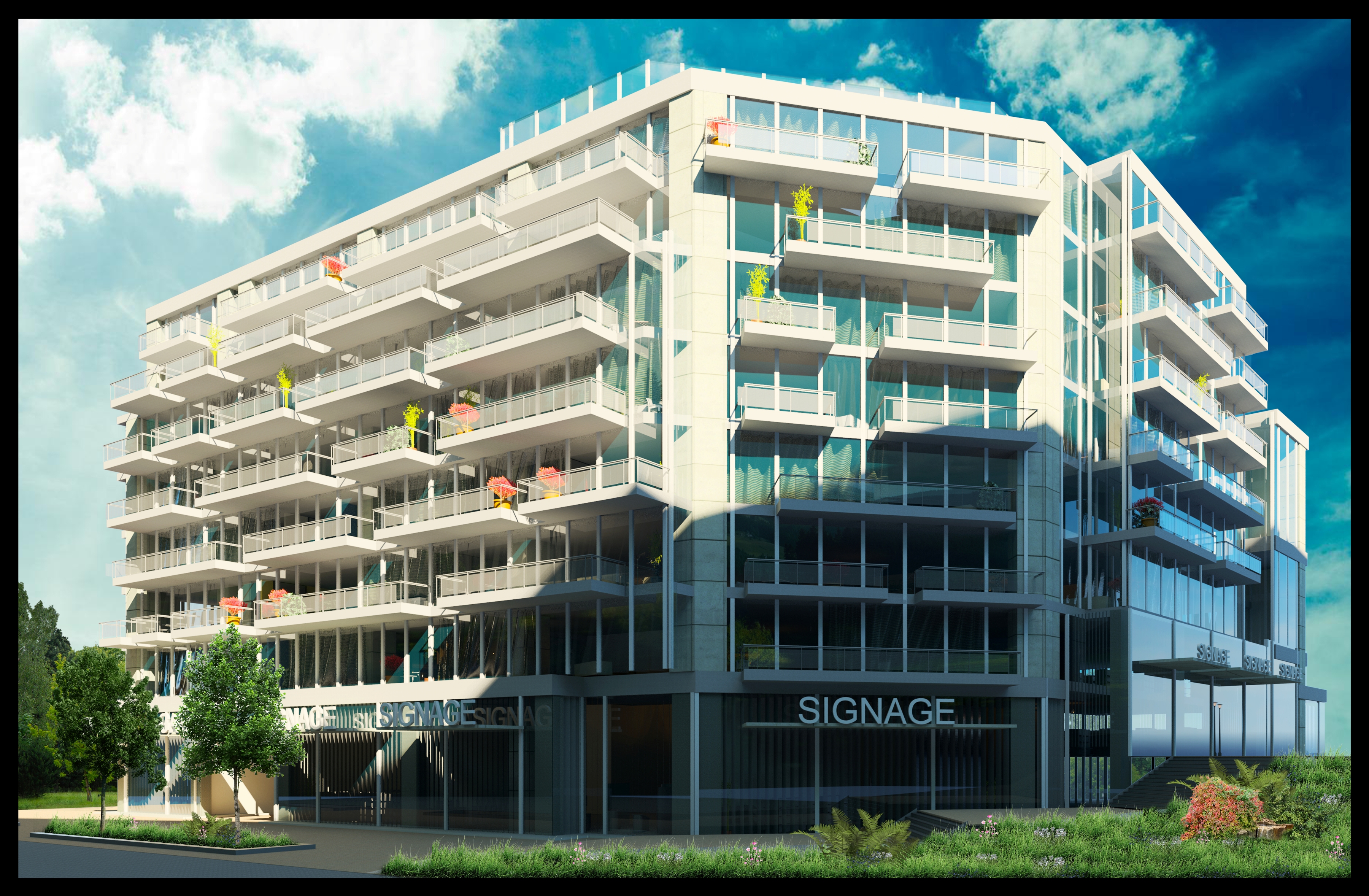 8 Stores Residential Condominium by DIZARH.solutions - Architizer