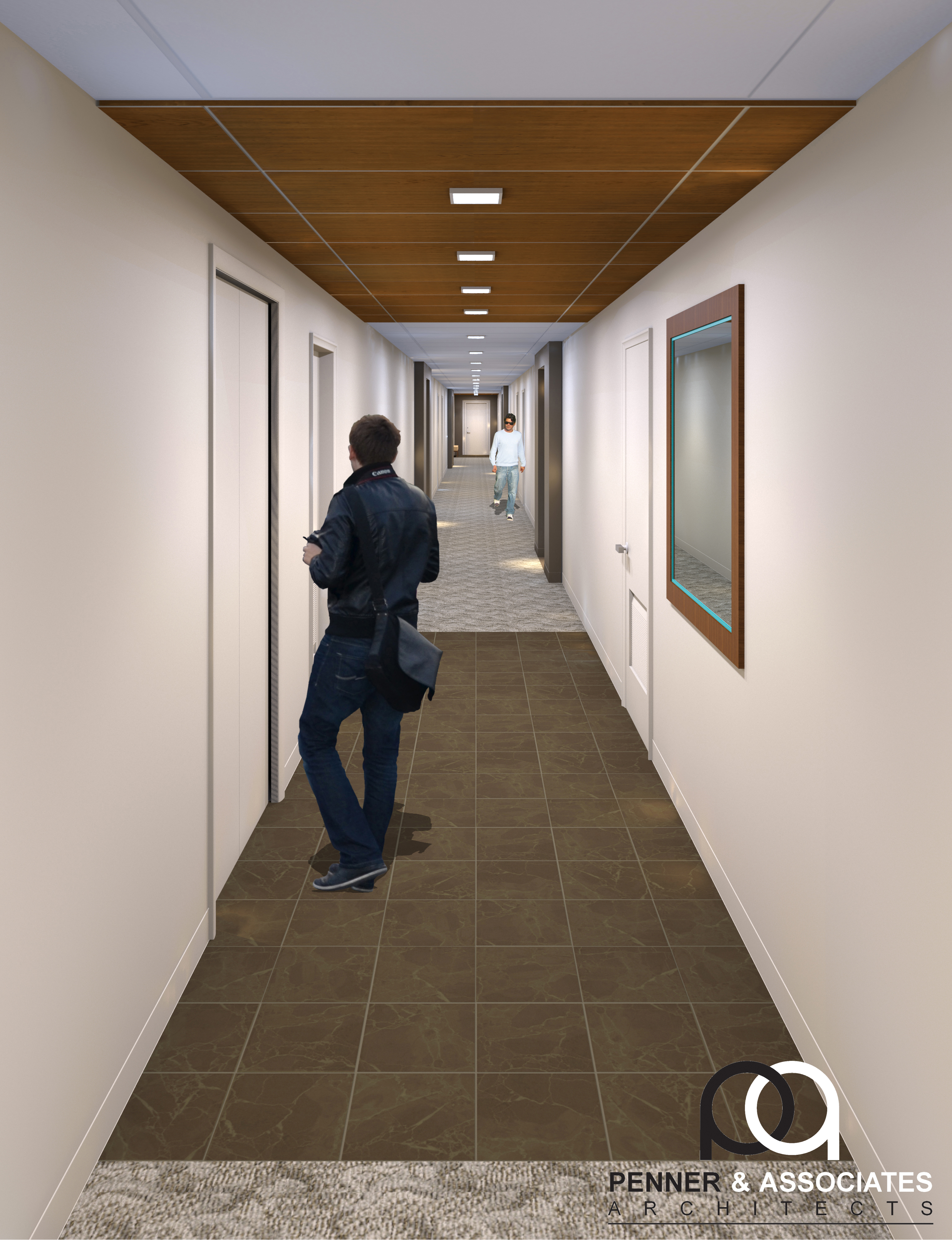 Condominium Hallway Renovation by Penner & Associates Architects ...