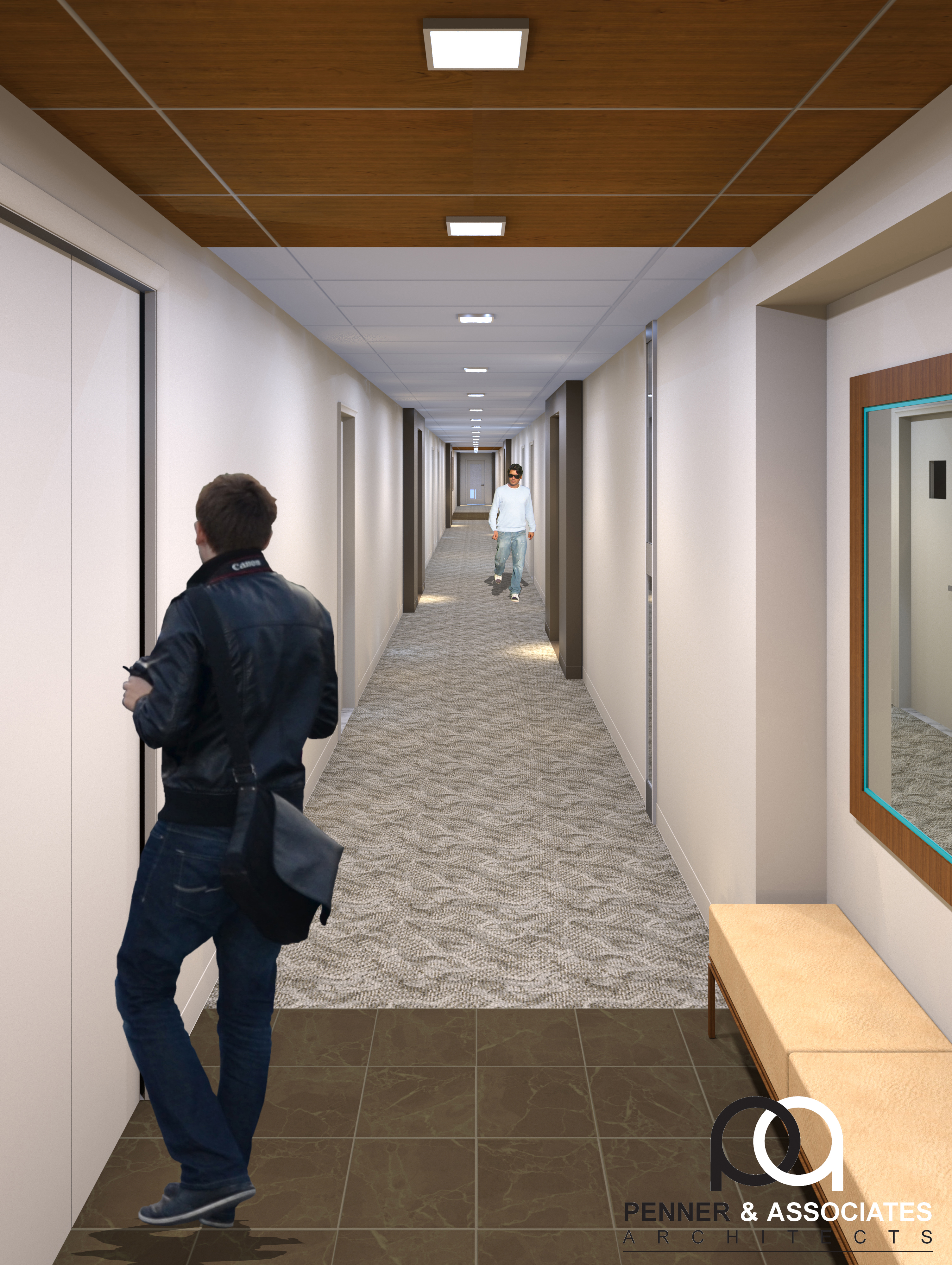 Condominium Hallway Renovation by Penner & Associates Architects ...
