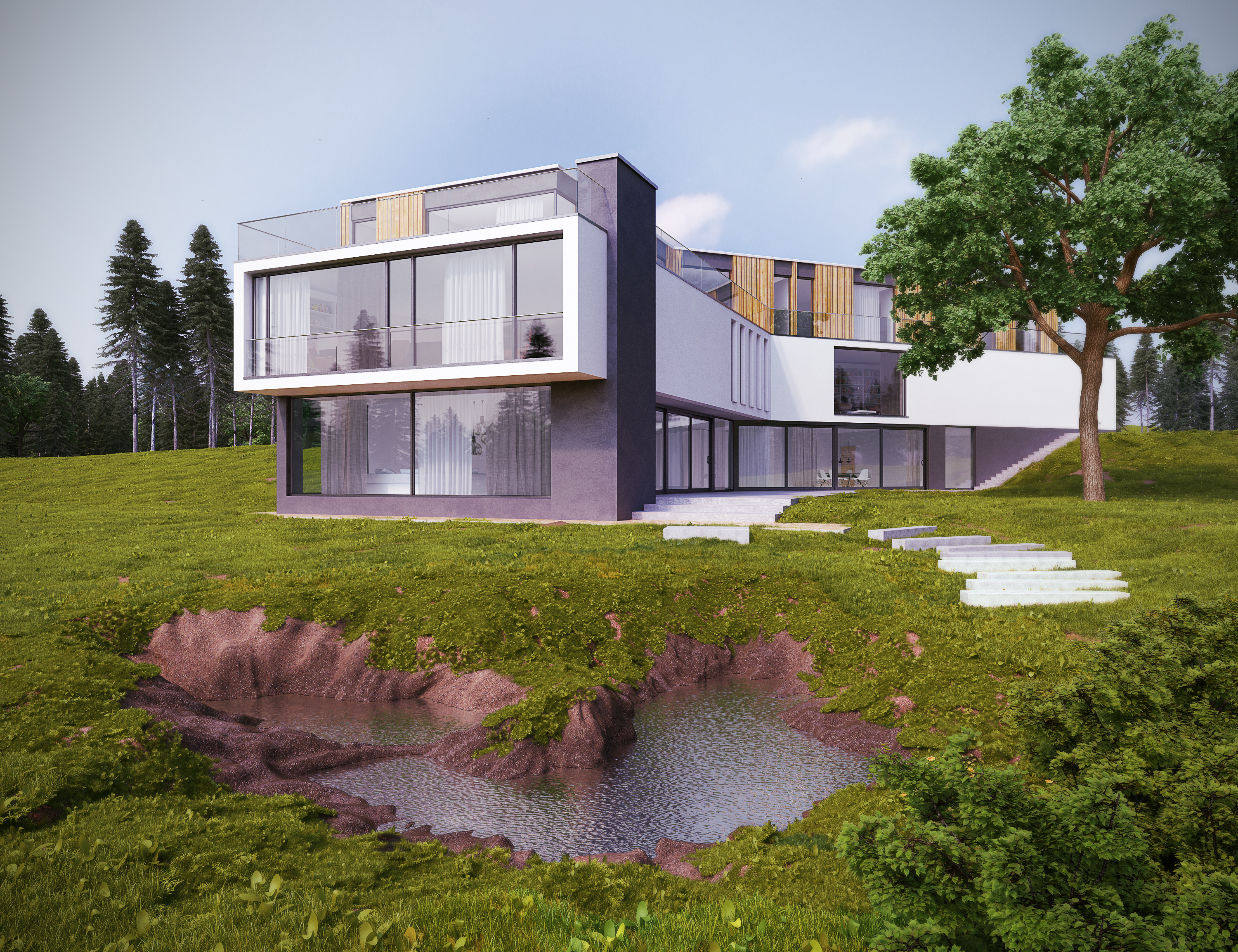Modern Homes- Custom Home Buildings by Gemeinschaft Design - Architizer