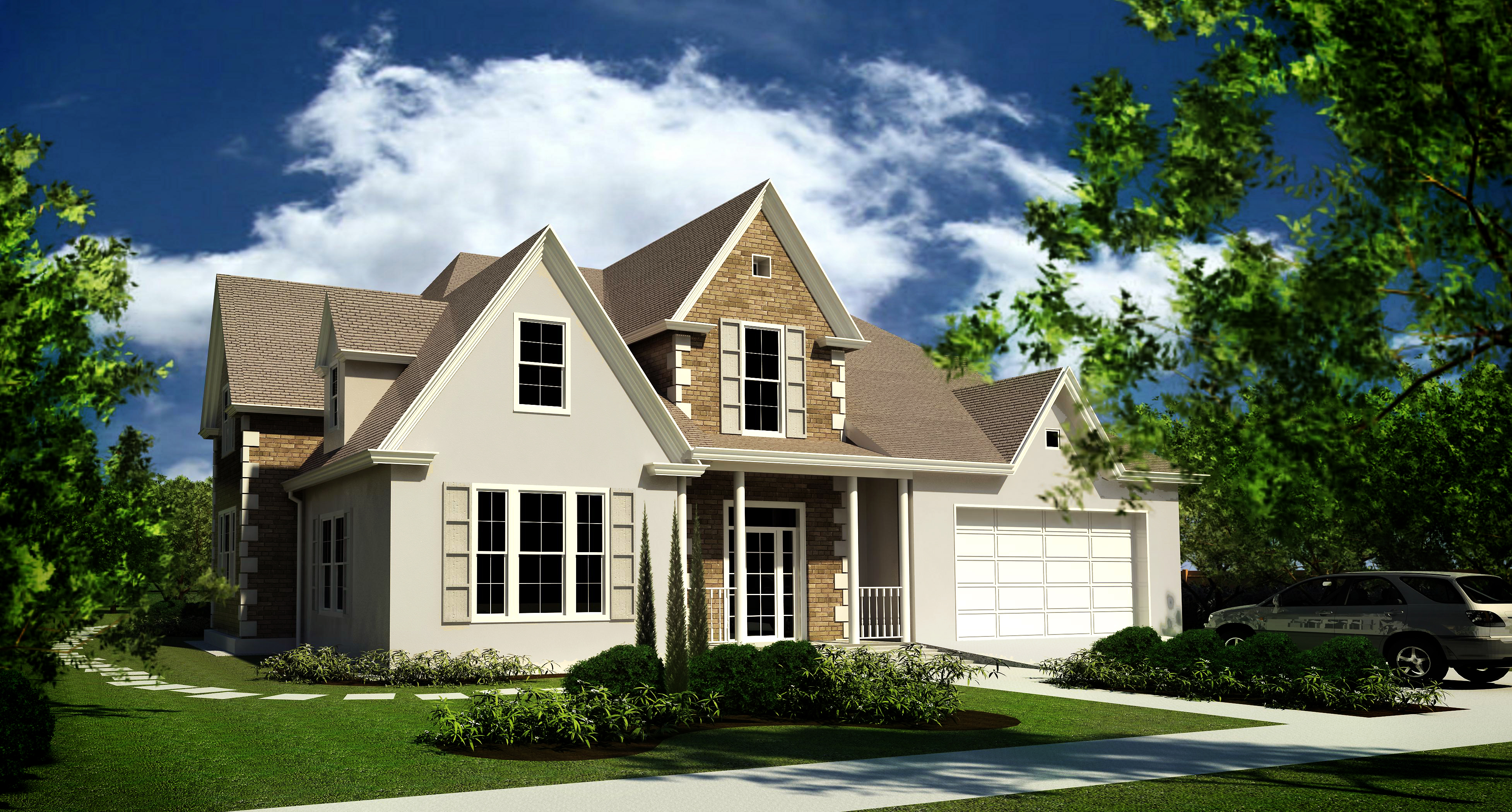 Traditional Homes-Custom Home Buildings- by Gemeinschaft Design ...
