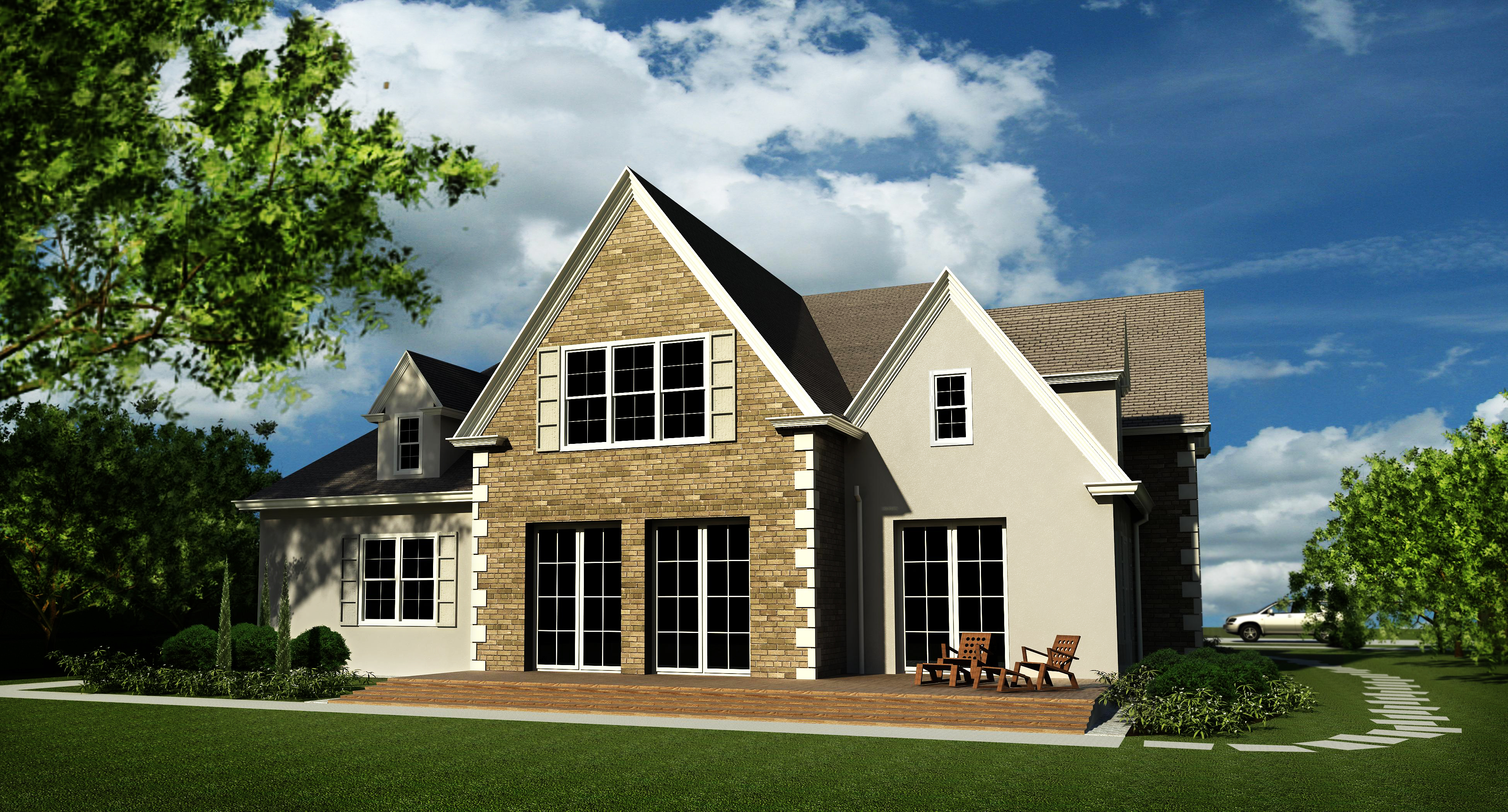 Traditional Homes-Custom Home Buildings- by Gemeinschaft Design ...