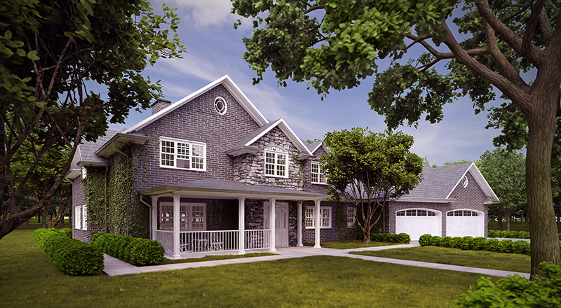 Traditional Homes-Custom Home Buildings- by Gemeinschaft Design ...