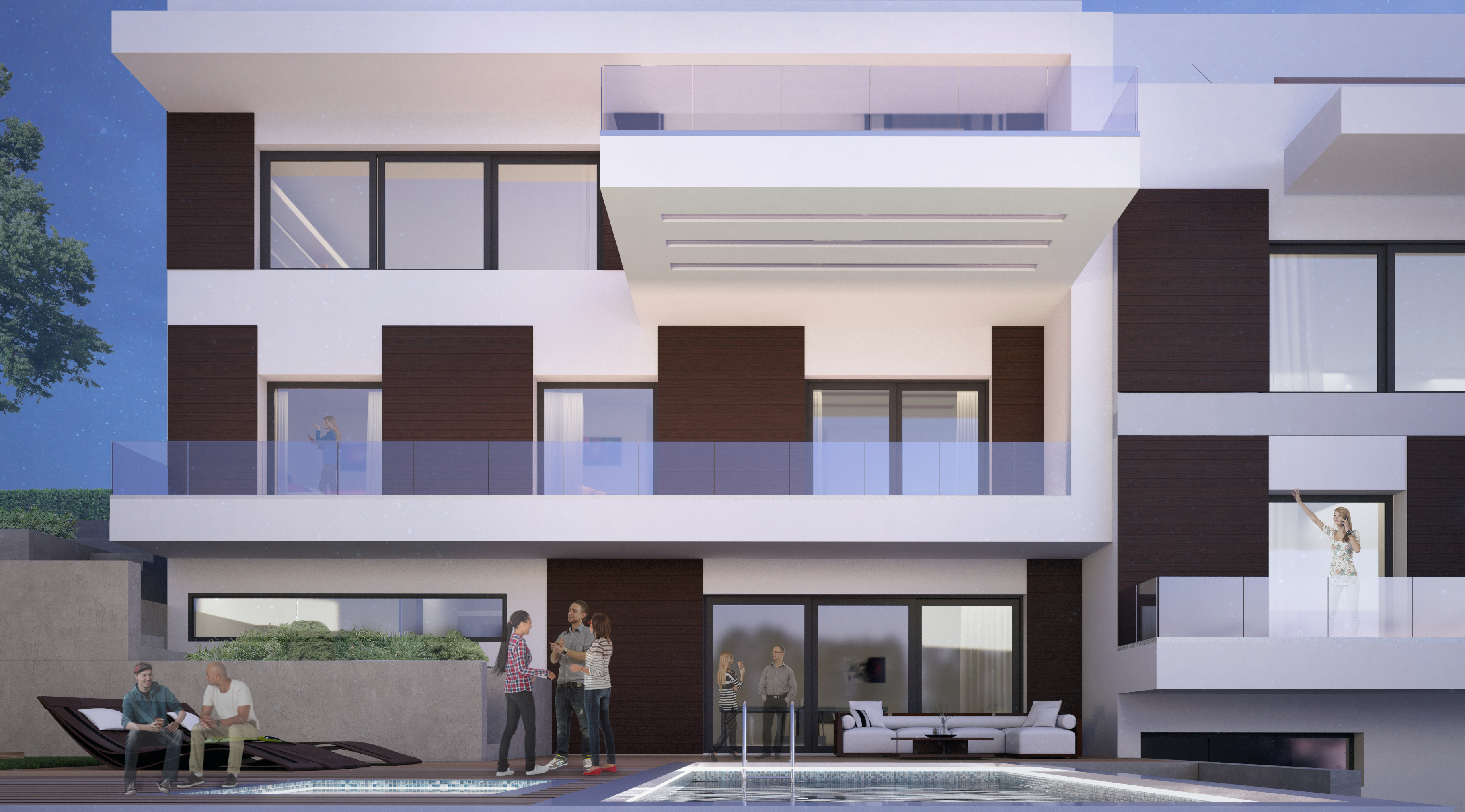 3 HOUSE COMPLEX & Athens North by MRA Architects - Architizer