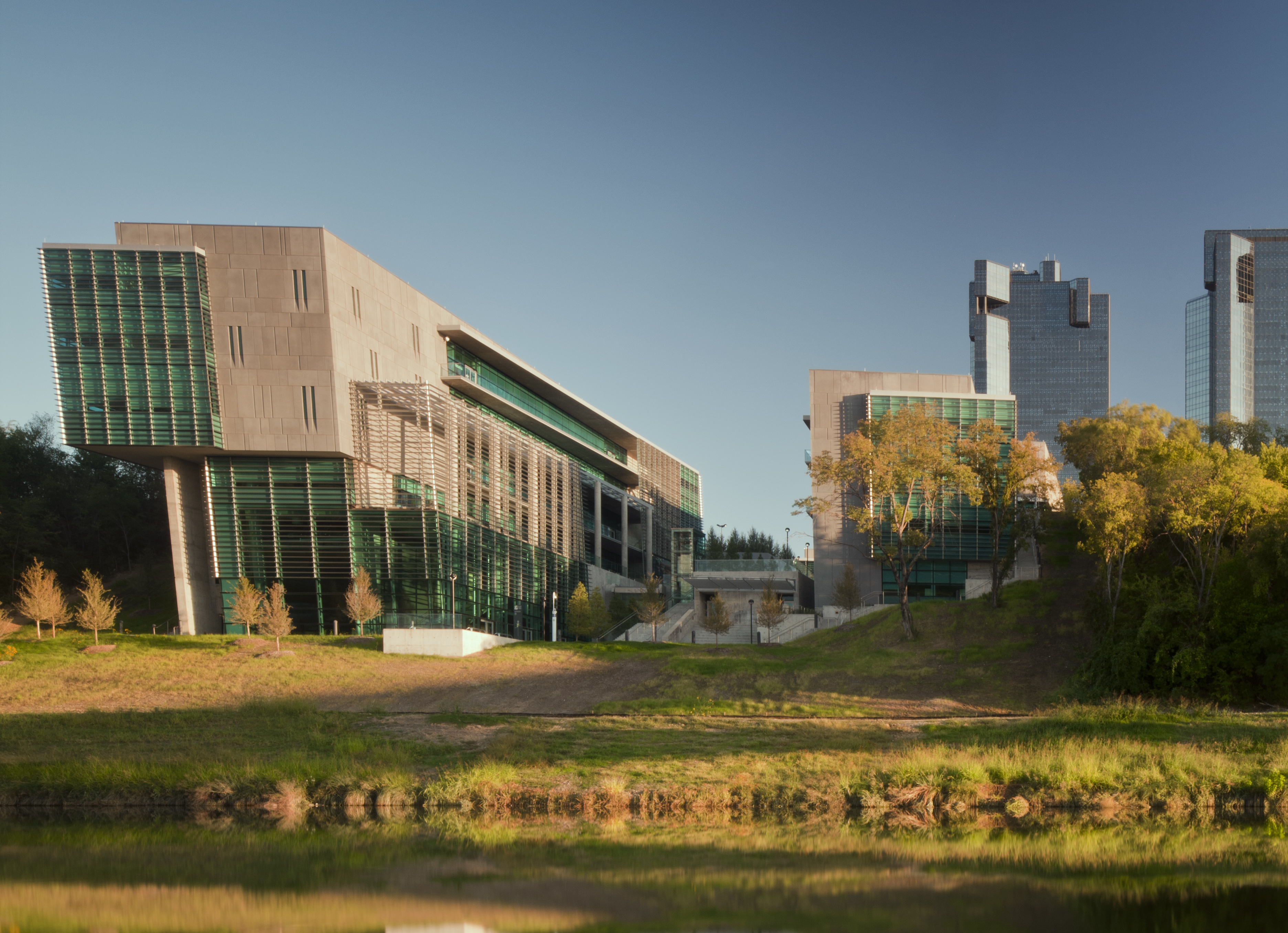TCC Trinity River East Campus by Bennett Benner Partners - Architizer